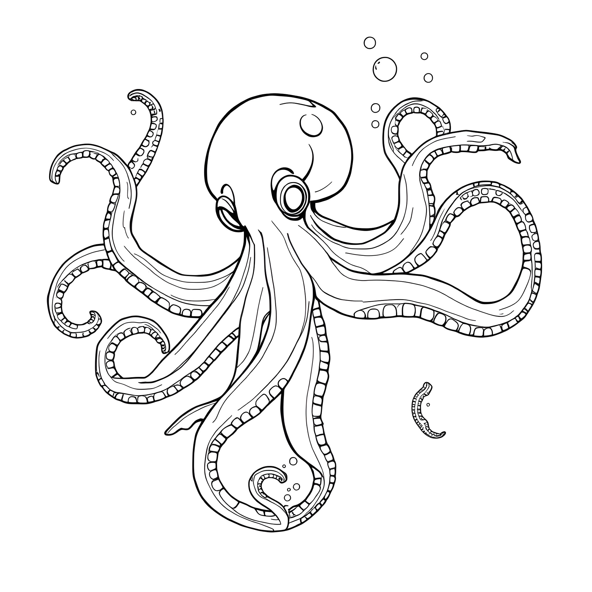 Best Octopus Coloring Pages (Free Printable PDF)
