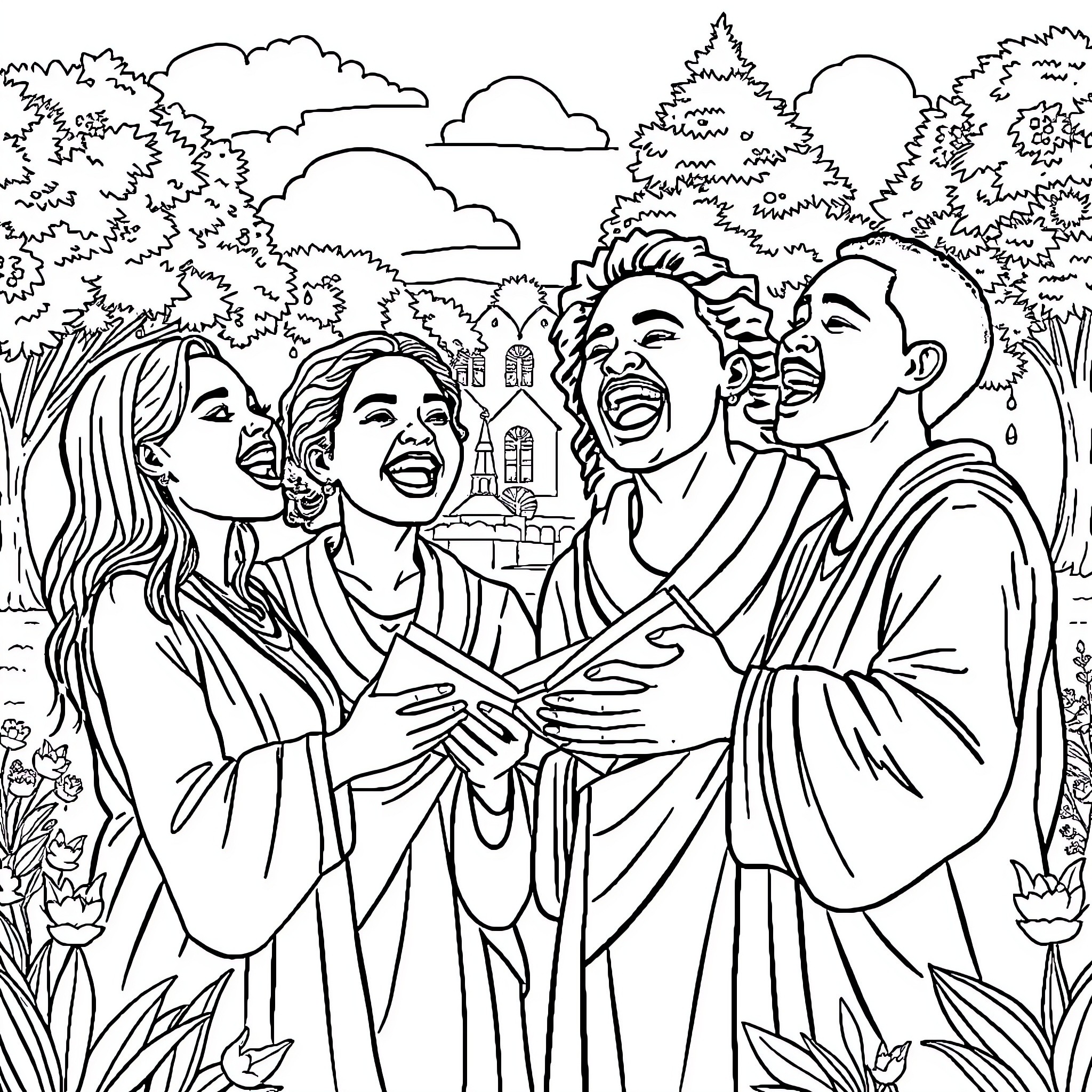 Best Navratri Coloring Pages (Free Printable PDF)