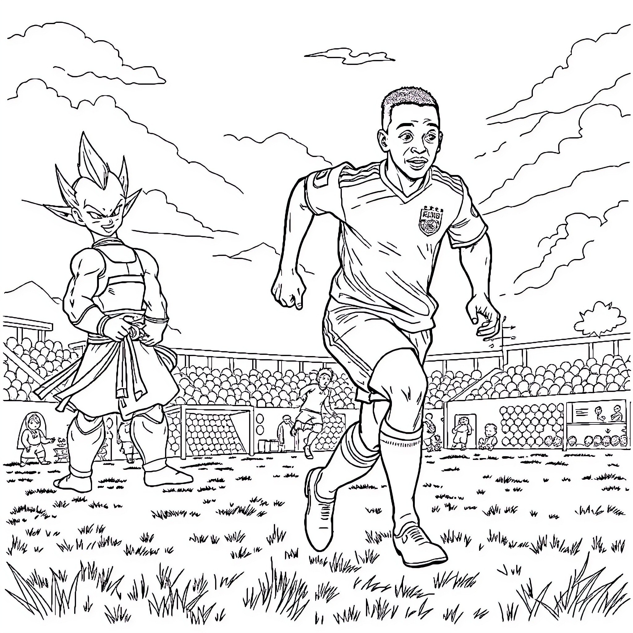 Best Mbappe Coloring Pages (Free Printable PDF)