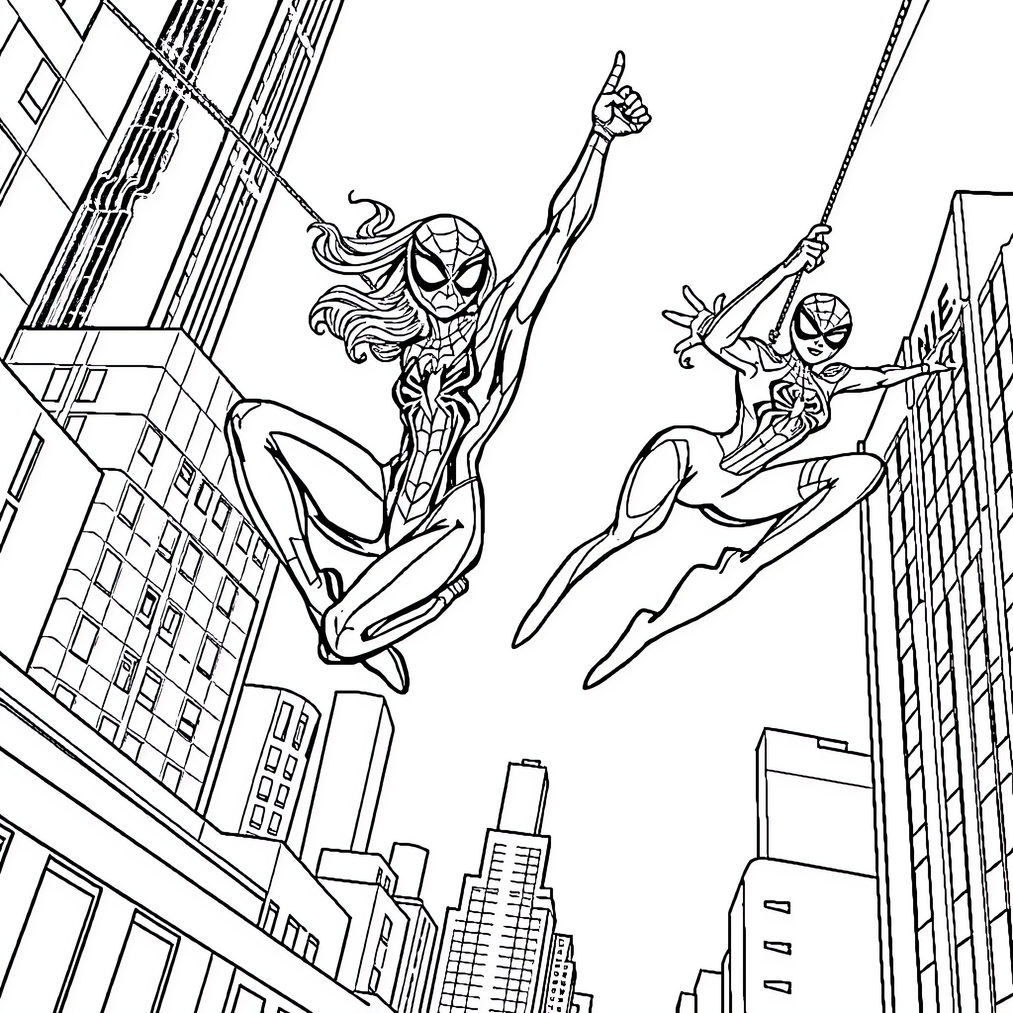 Best Spider Woman Coloring Pages (Free Printable PDF)