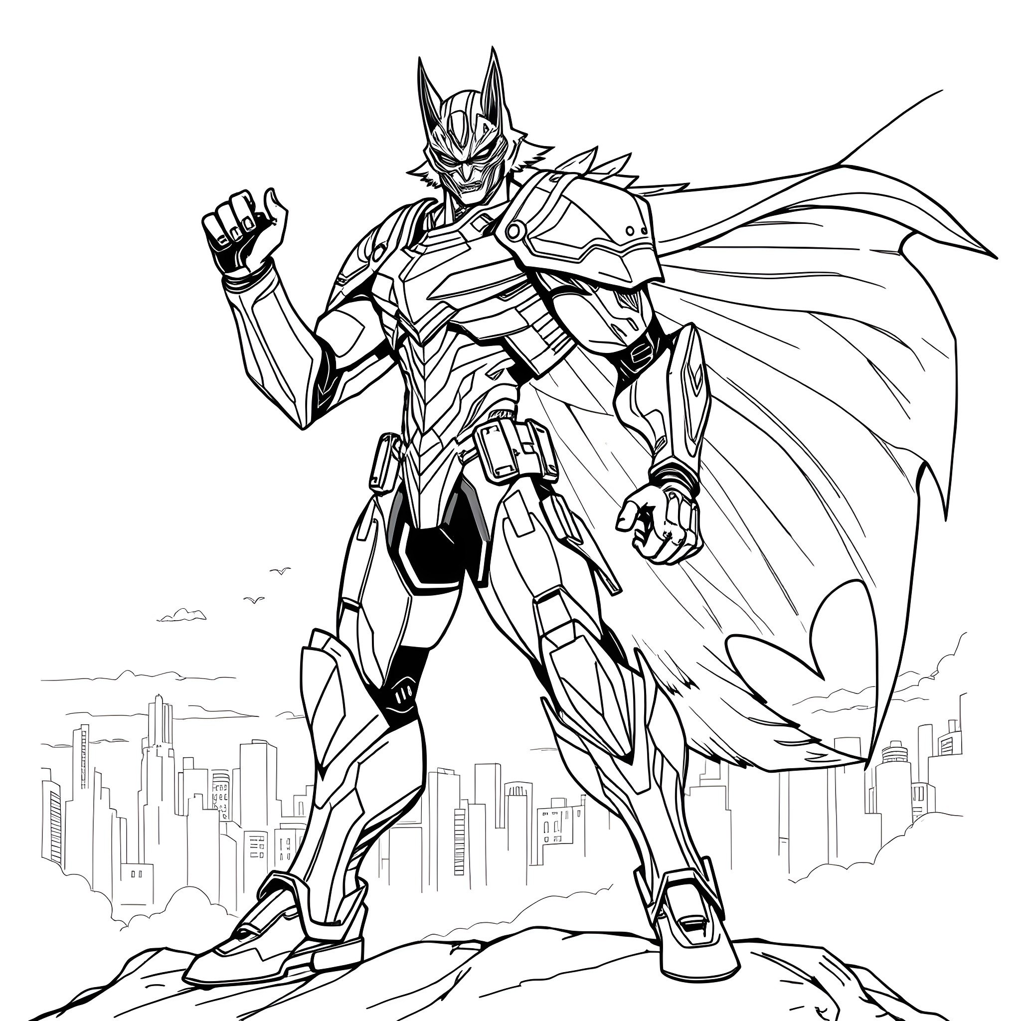 37 Best Superhero Coloring Pages (Free Printable PDFs)
