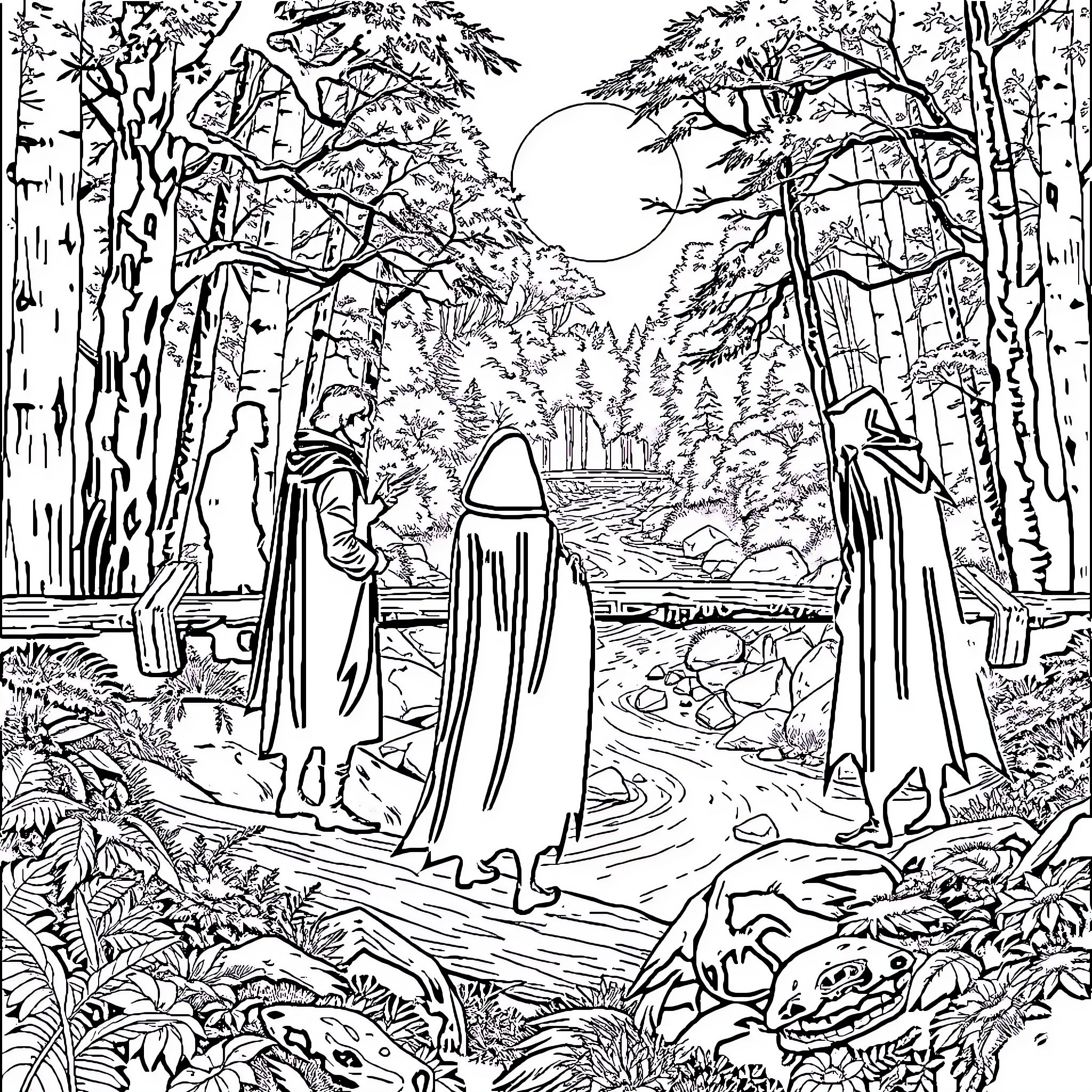 Best Bridge Coloring Pages (Free Printable PDF)