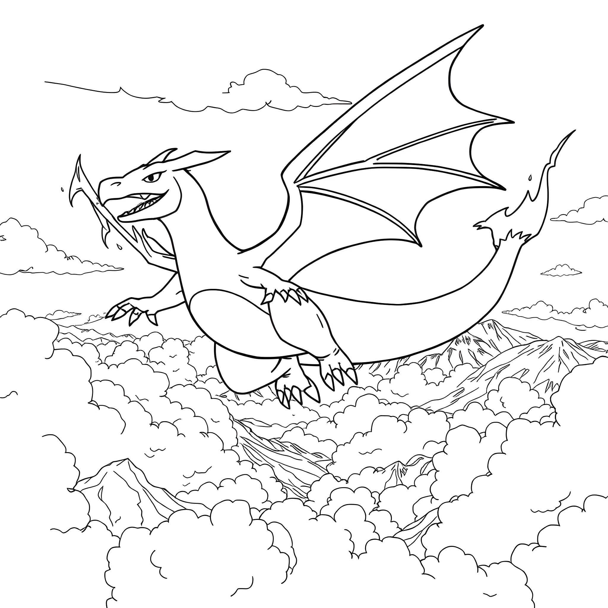Best Charizard Coloring Pages (Free Printable PDF)