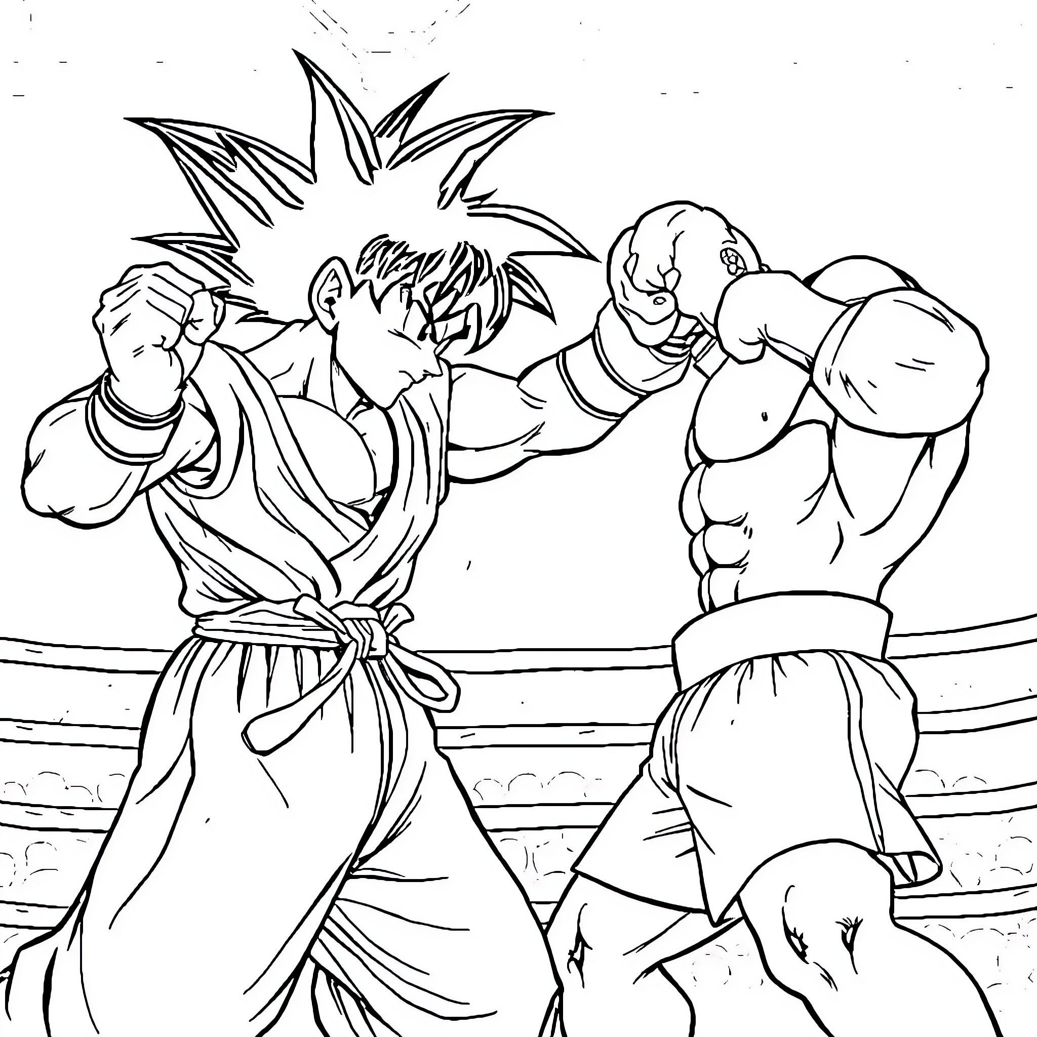 Best Goku Coloring Pages (Free Printable PDF)