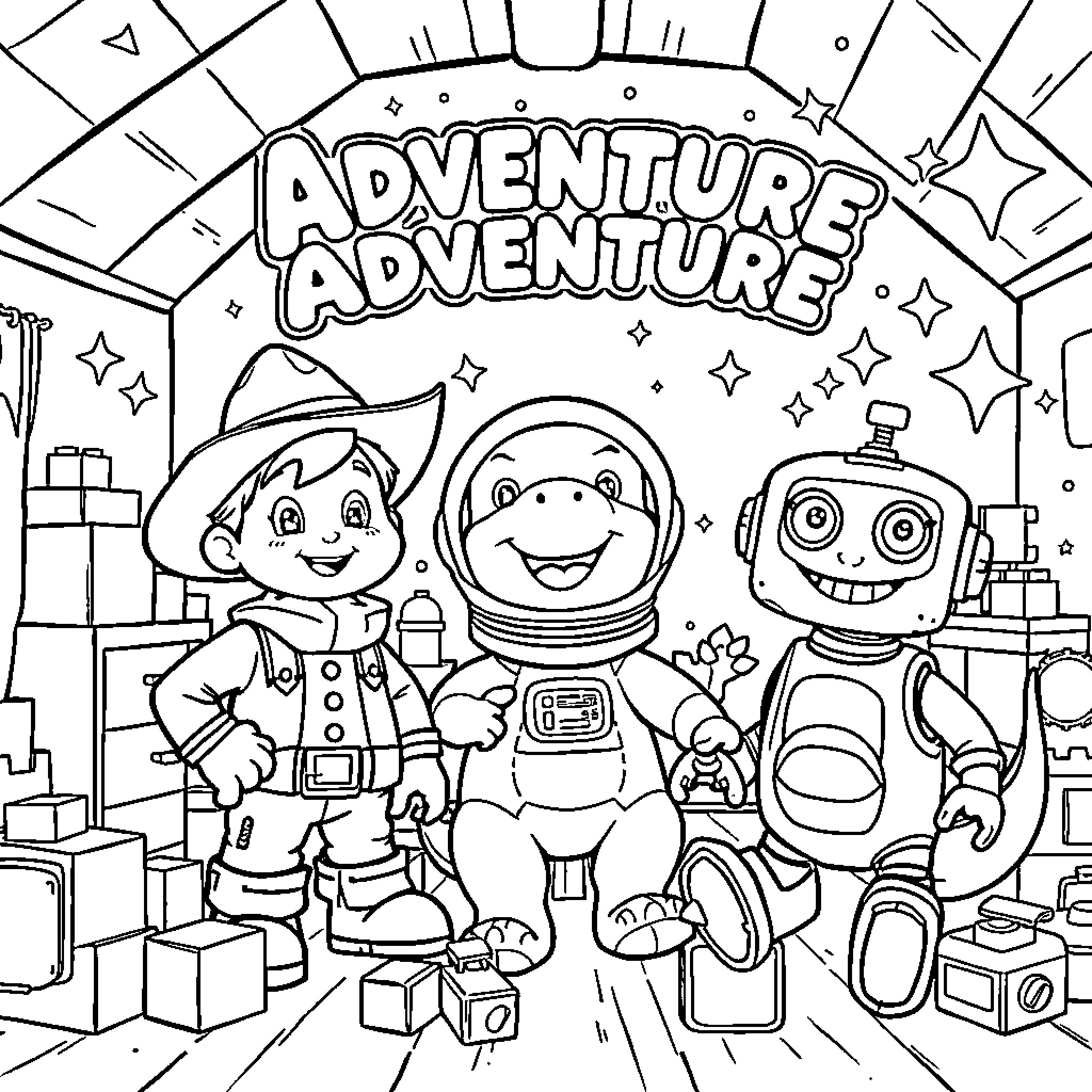 Best Toy Coloring Pages (Free Printable PDF)