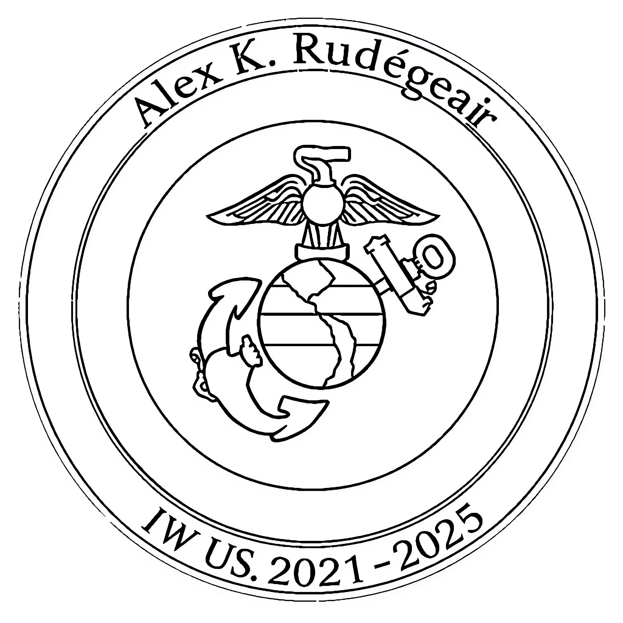 Best Marine Corps Emblem Coloring Pages (Free Printable PDF)