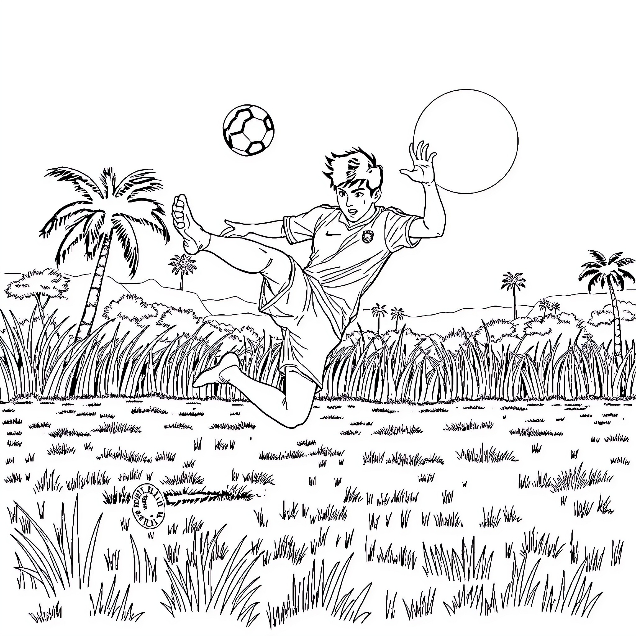Best Captain Tsubasa Coloring Pages (Free Printable PDF)