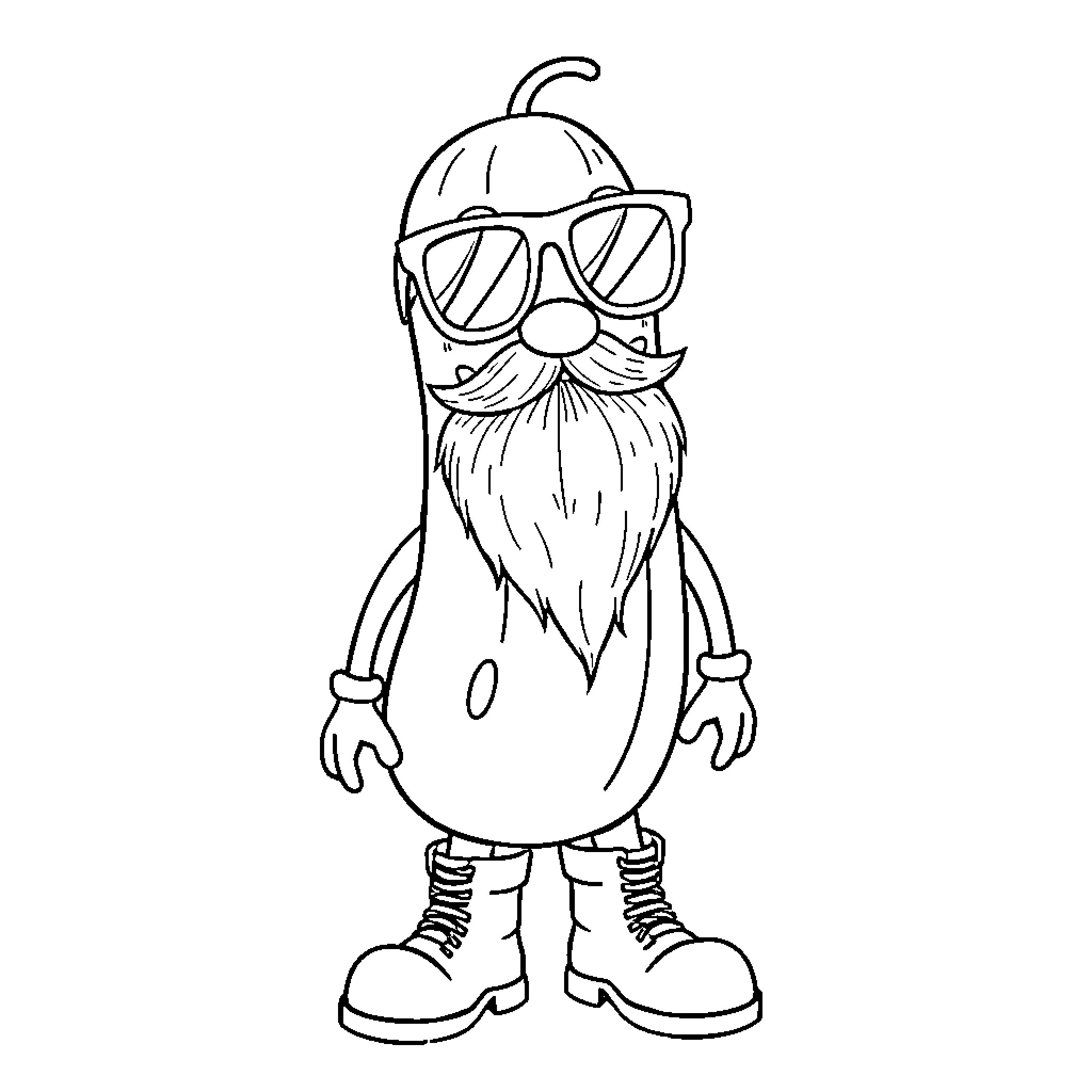 Best Pickle Coloring Pages (Free Printable PDF)