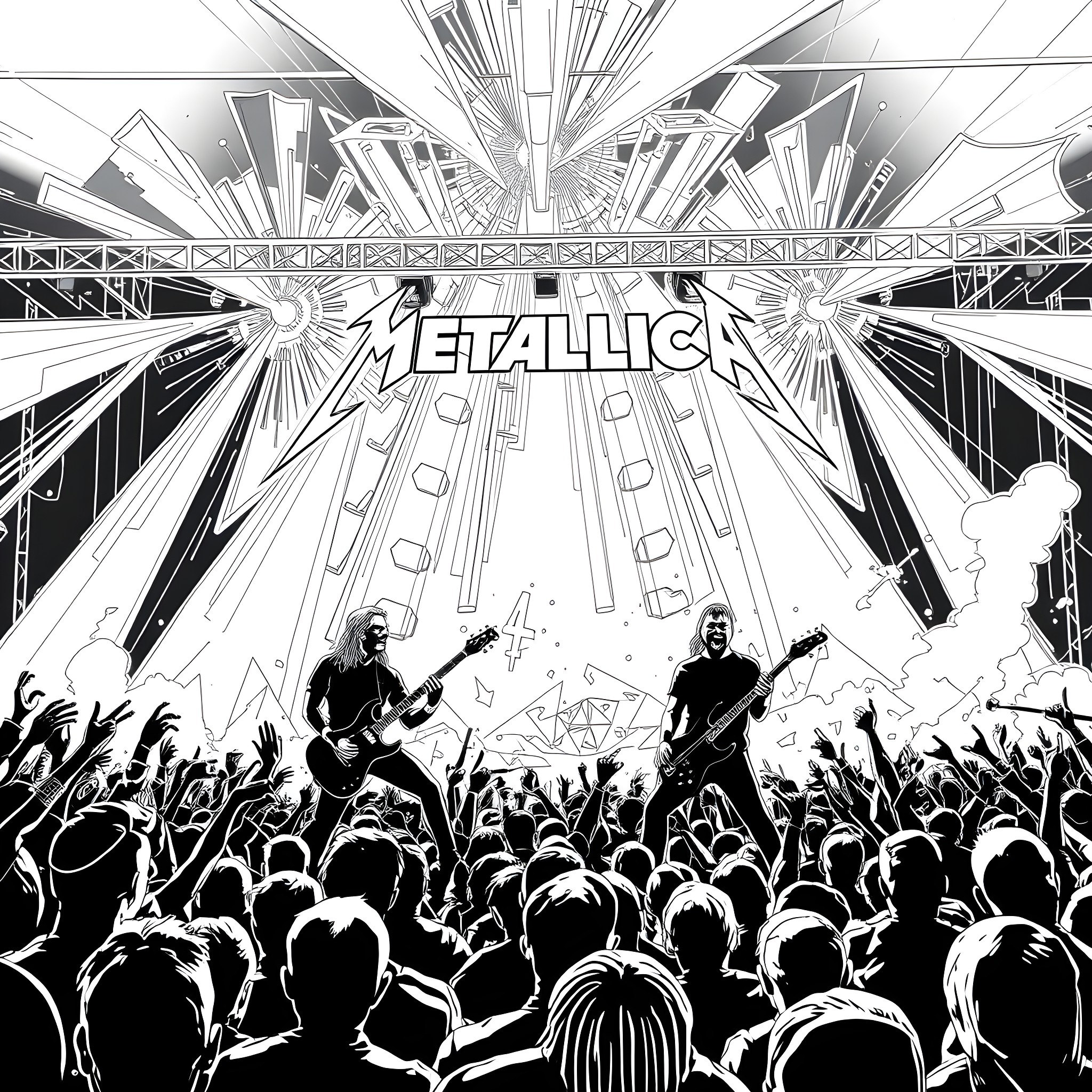 Best Metallica Coloring Pages (Free Printable PDF)