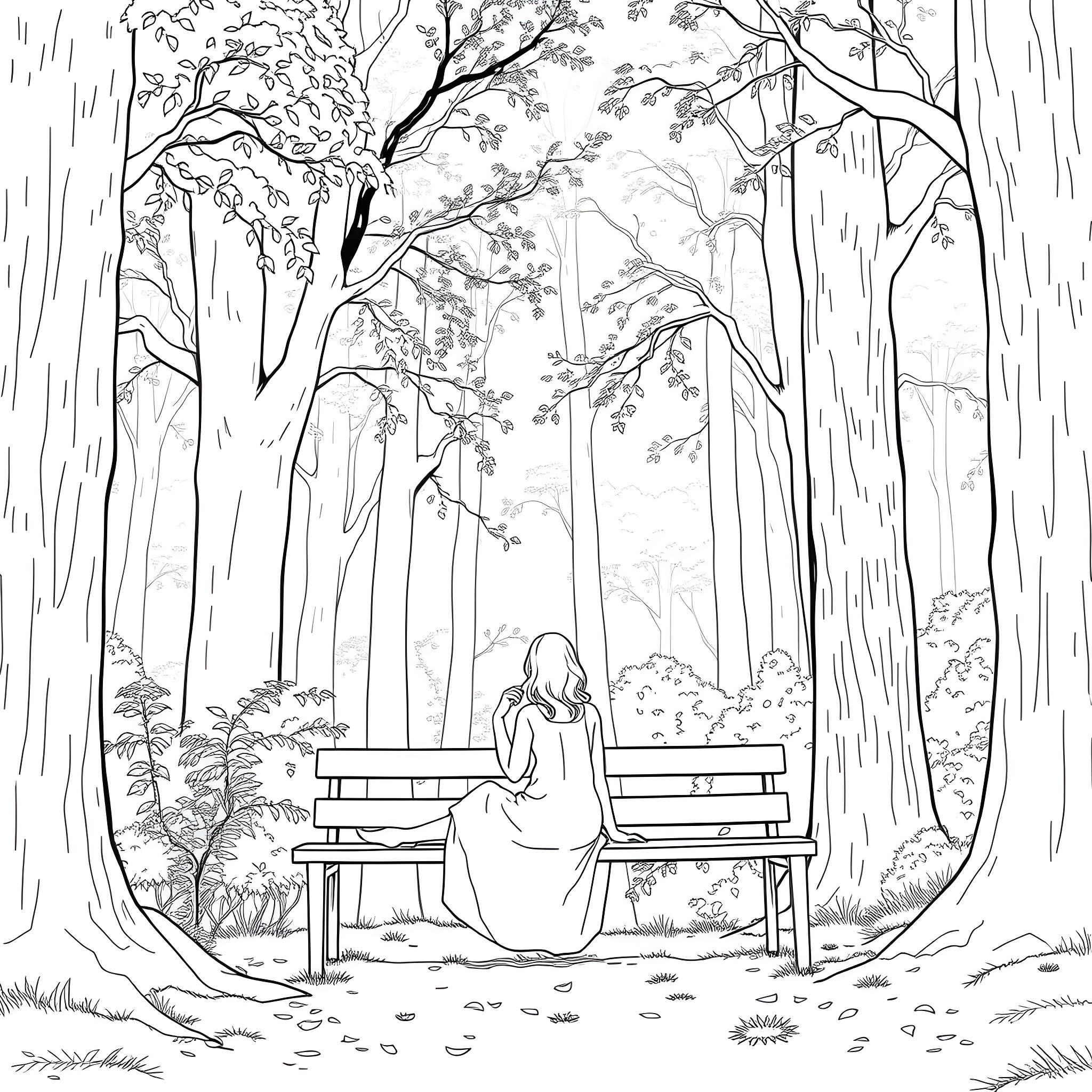 Best Woman Coloring Pages (Free Printable PDF)