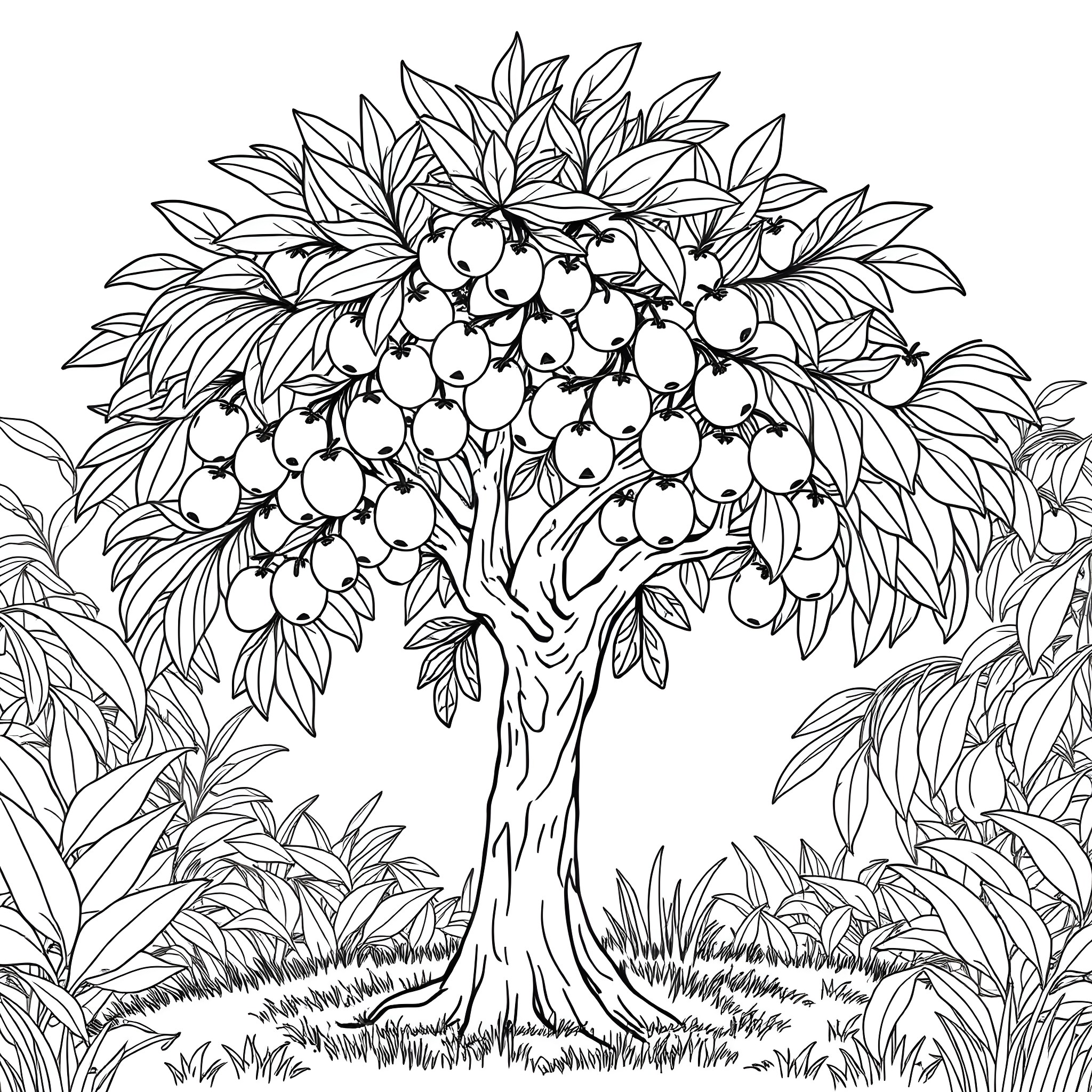 Best Fruit Coloring Pages (Free Printable PDF)