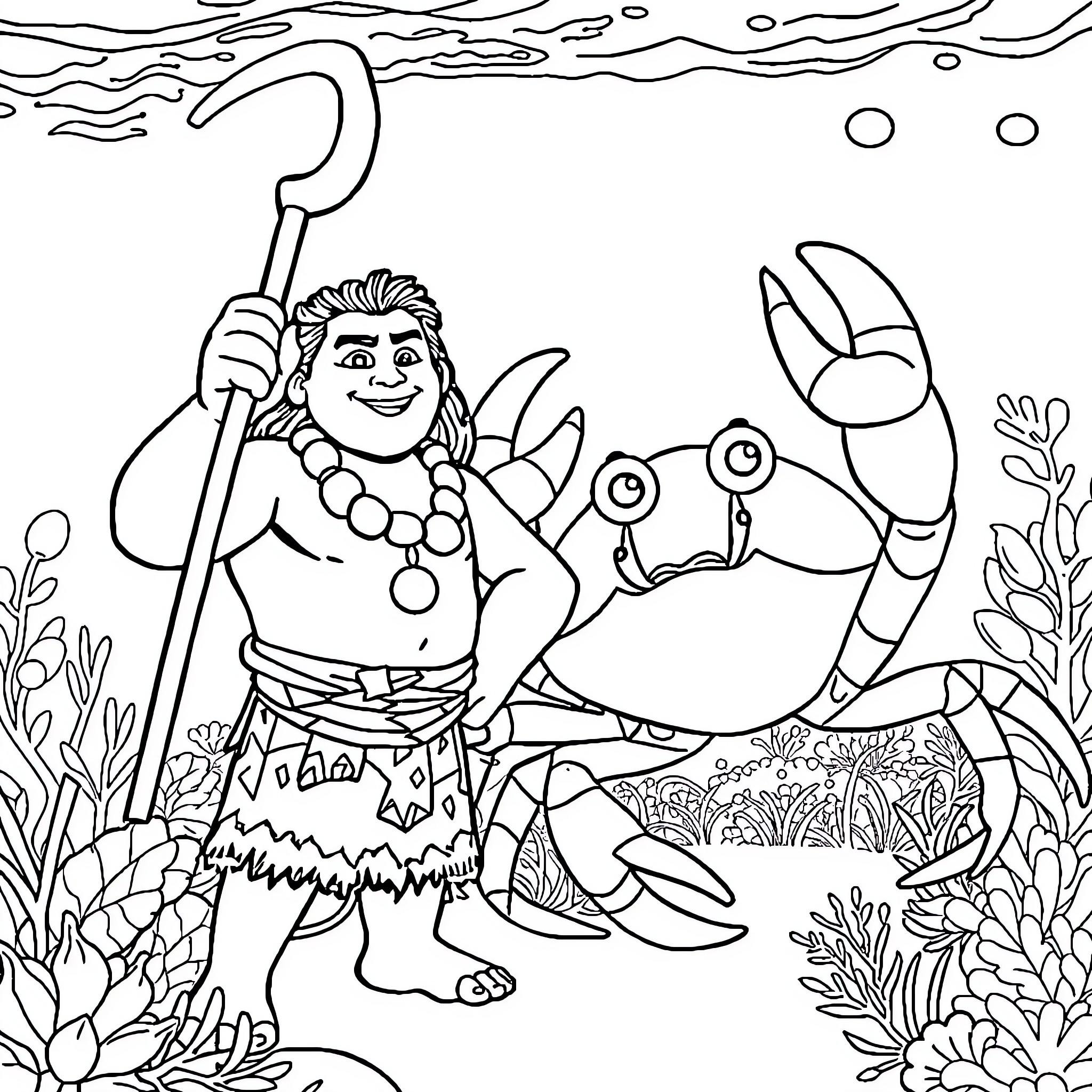 Best Maui Coloring Pages (Free Printable PDF)
