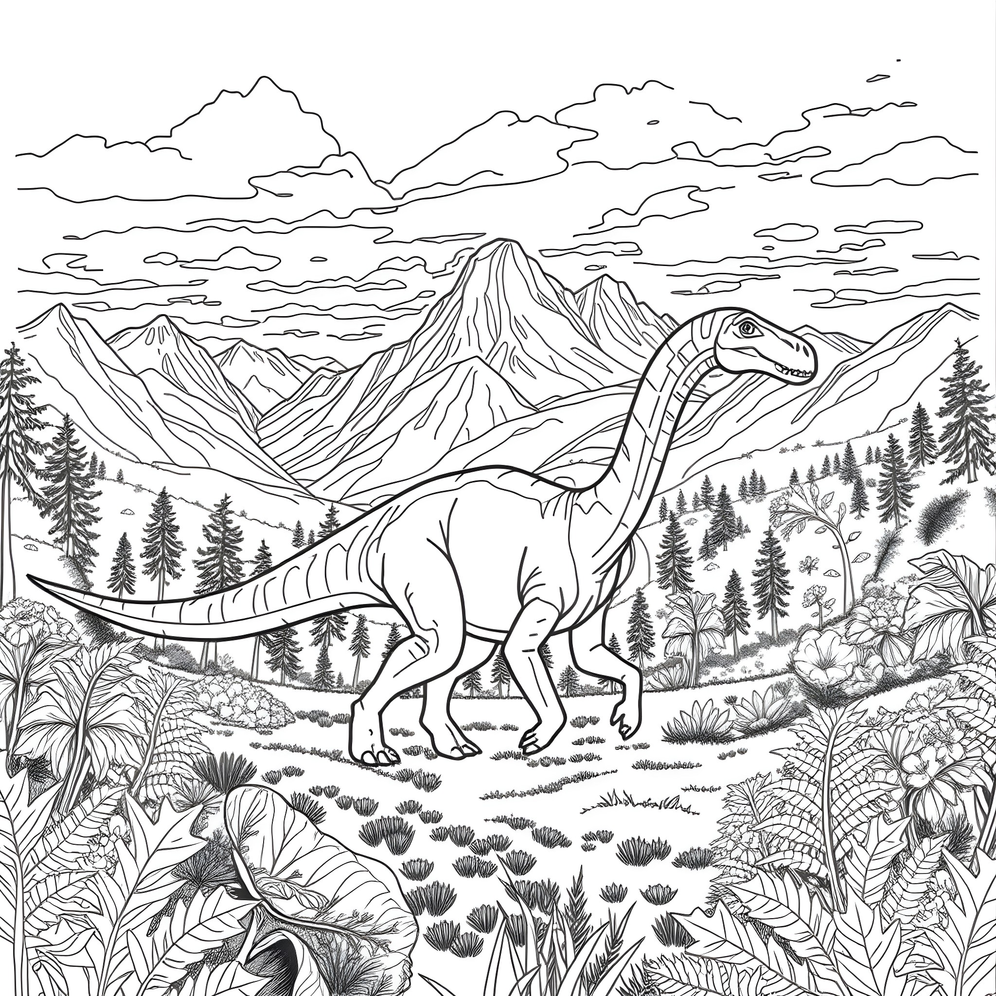 7 Best Diplodocus Coloring Pages (Free Printable PDFs)