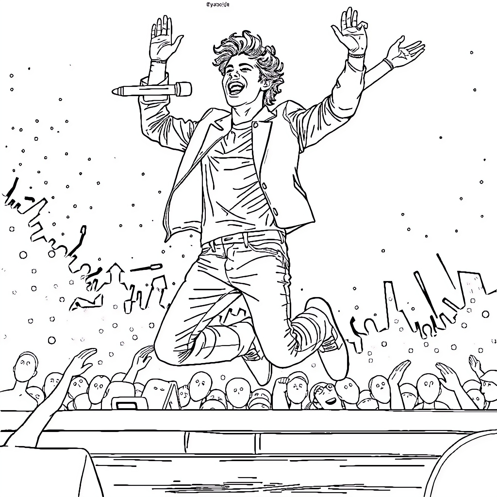 Best Harry Styles Coloring Pages (Free Printable PDF)
