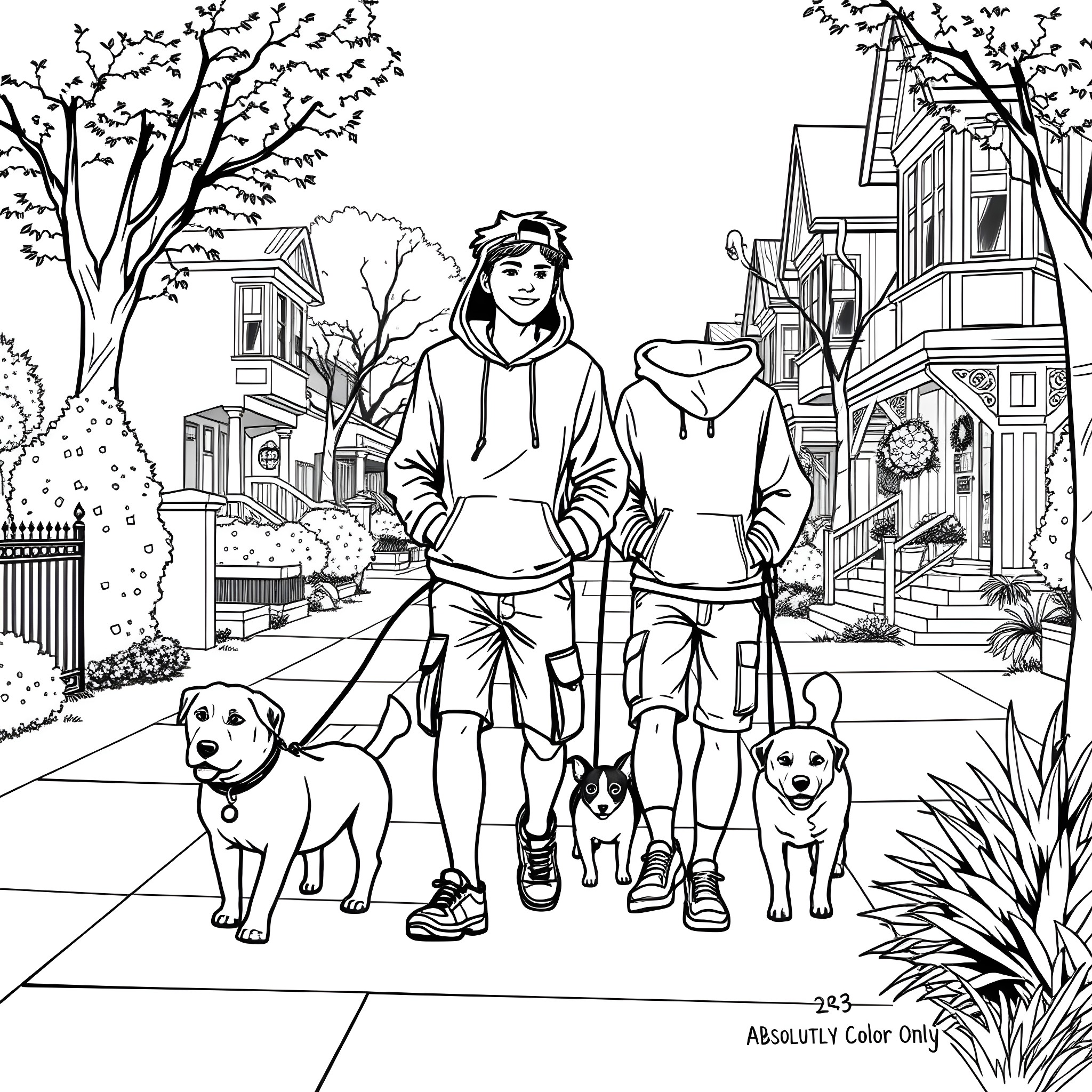 152 Best Boy Coloring Pages (Free Printable PDFs)