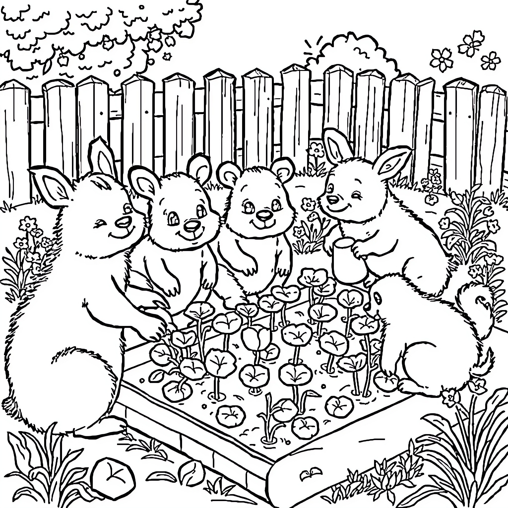 Best Animal Coloring Pages (Free Printable PDF)