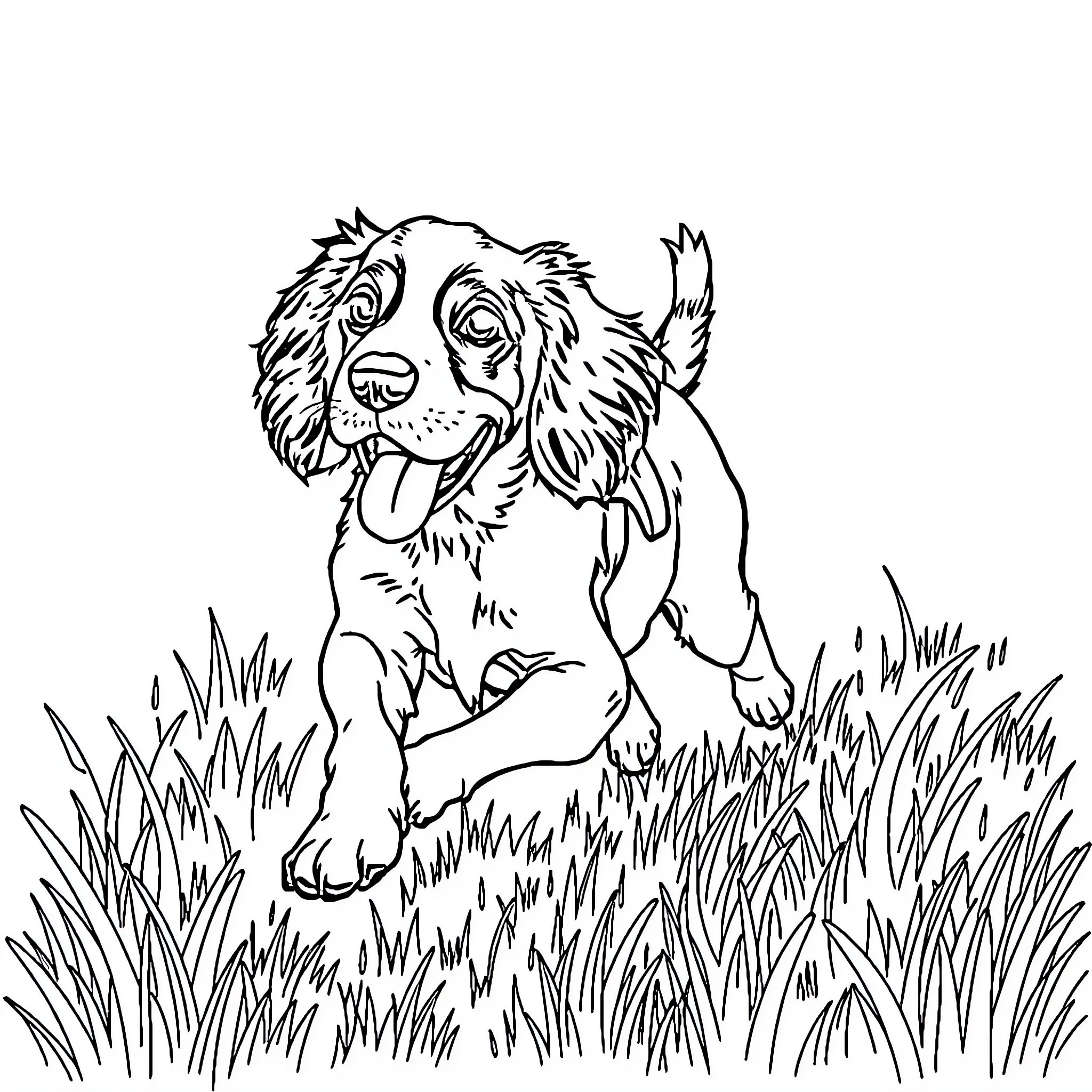 Best Springer Spaniel Coloring Pages (Free Printable PDF)