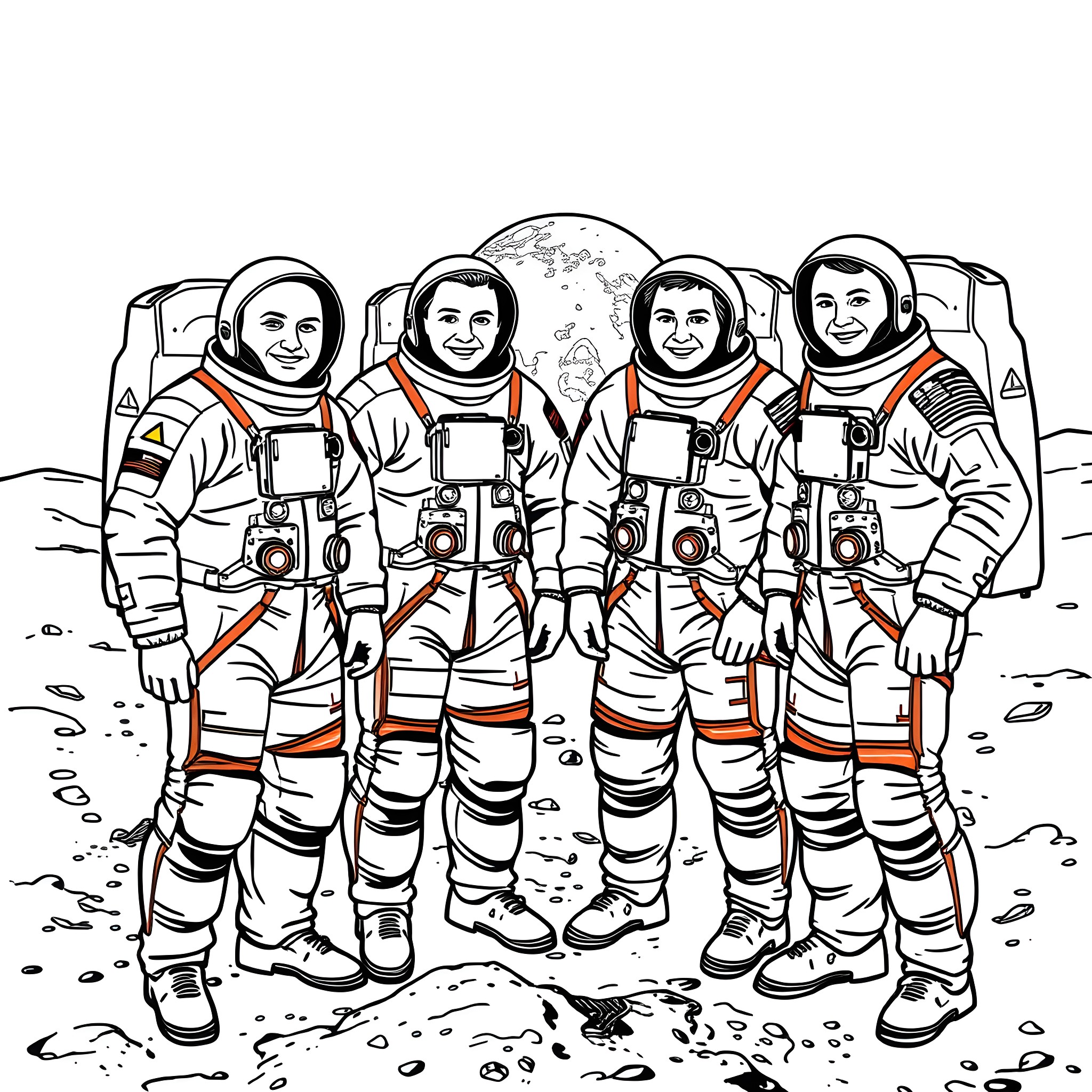 Best Astronaut Coloring Pages (Free Printable PDF)