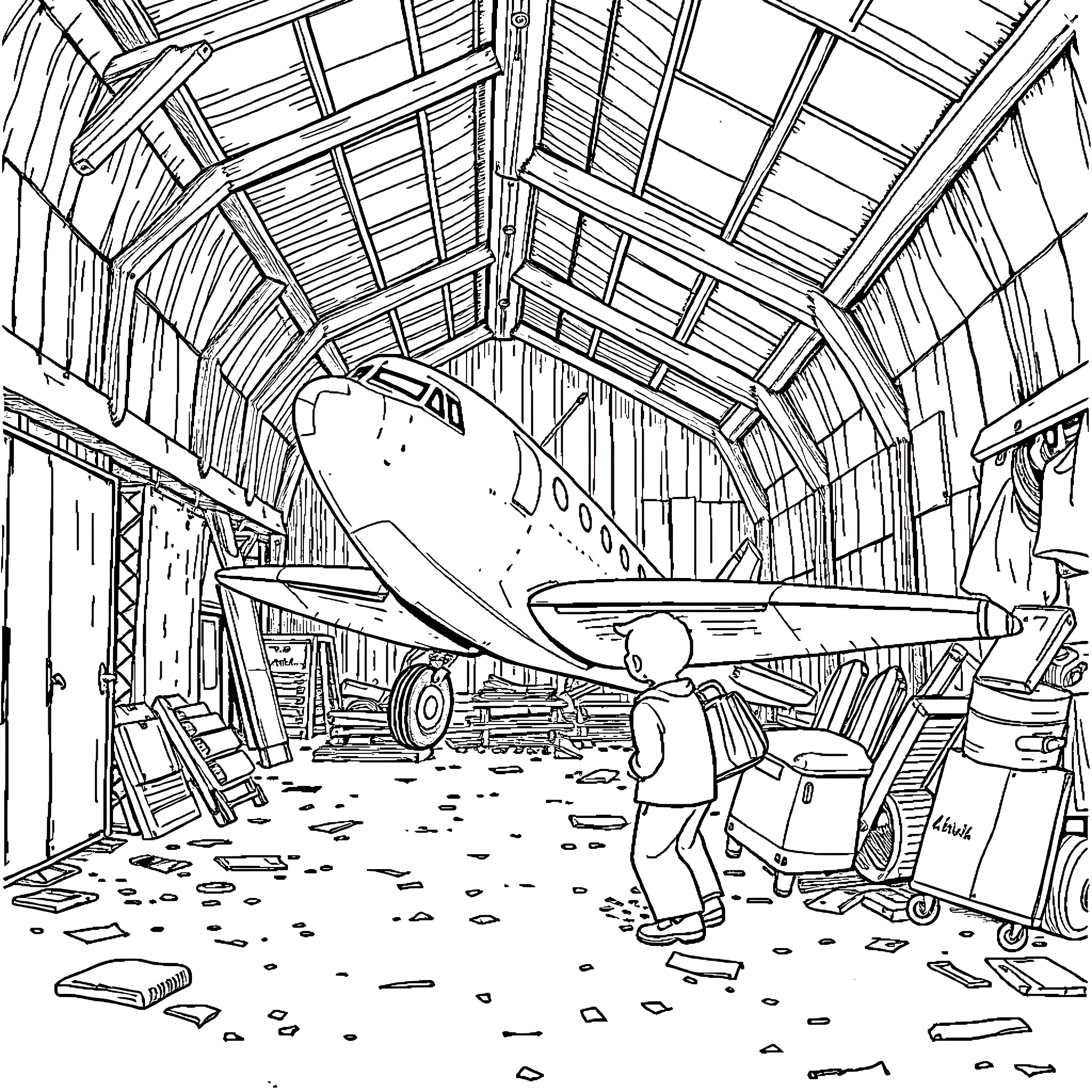 Best Tintin Coloring Pages (Free Printable PDF)