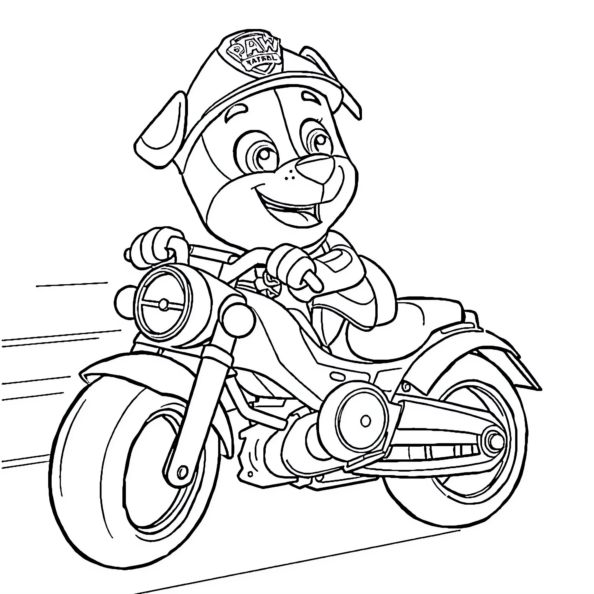 Best Rubble Coloring Pages (Free Printable PDF)