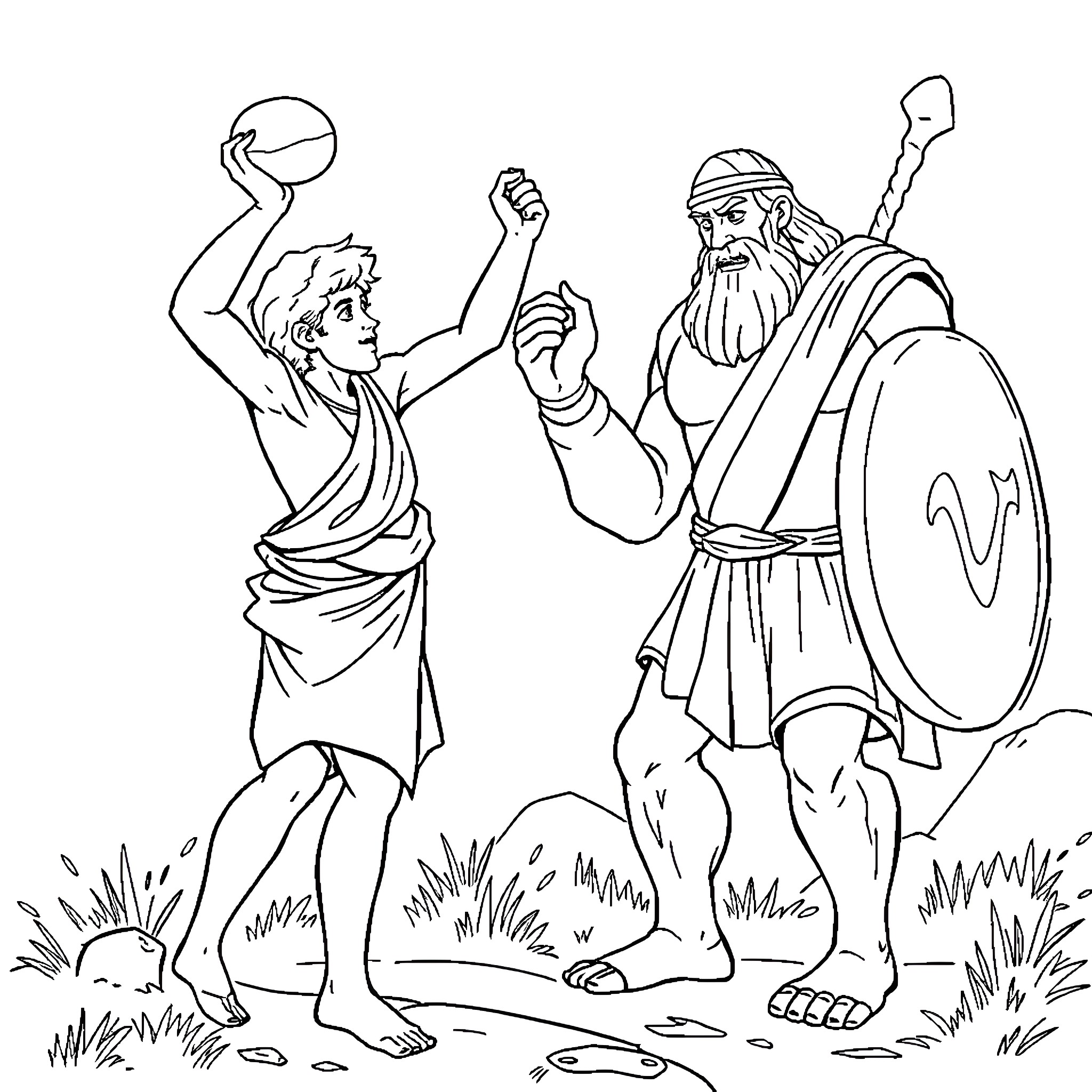 Best David Coloring Pages (Free Printable PDF)