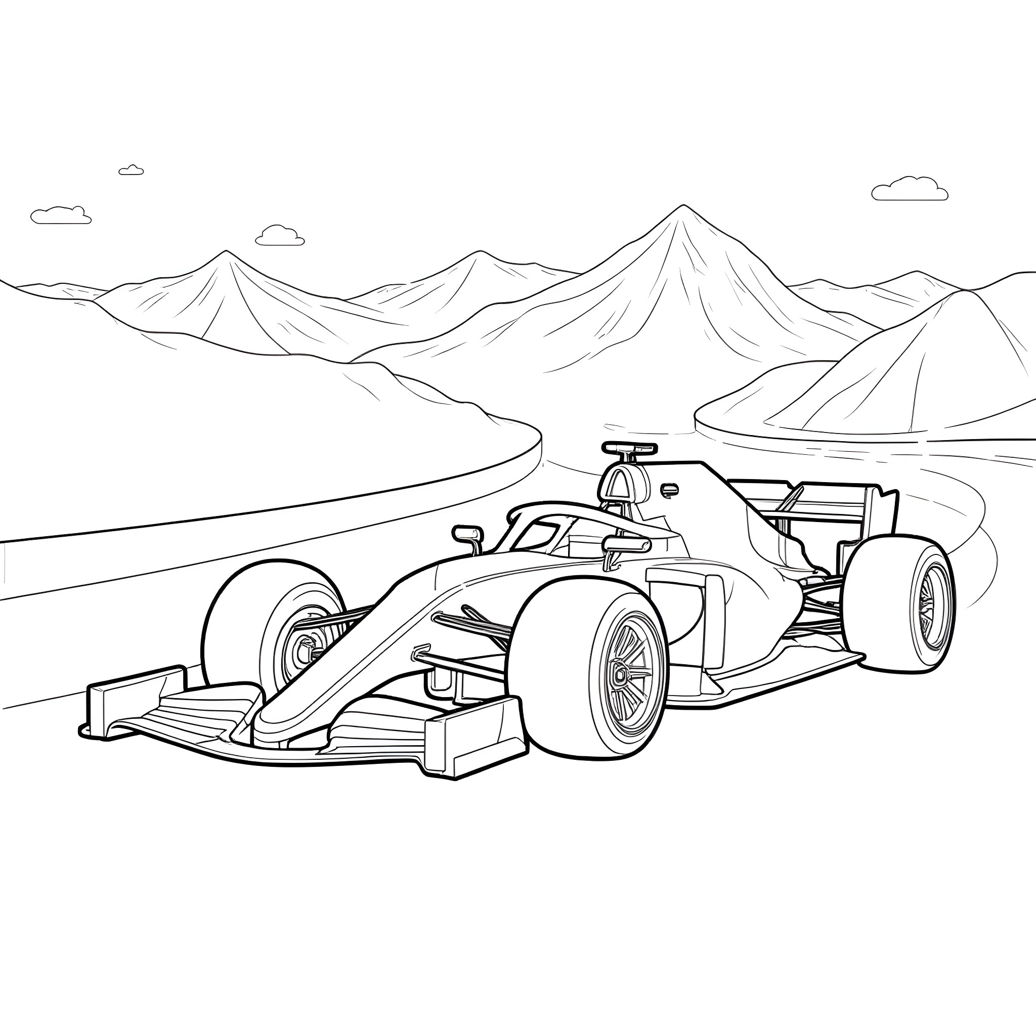 4 Best Formula 1 Car Coloring Pages (Free Printable PDFs)