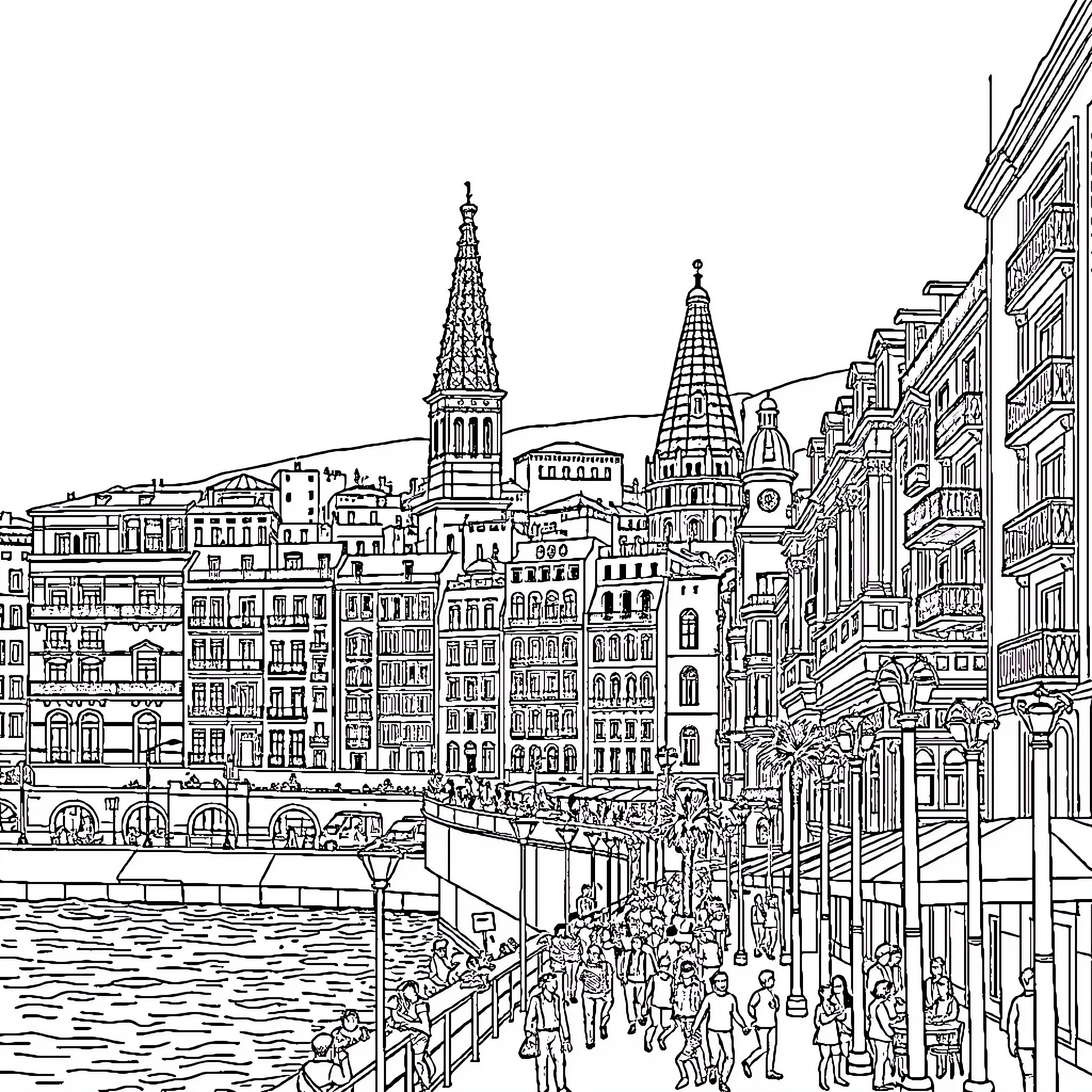 Best Barcelona Coloring Pages (Free Printable PDF)