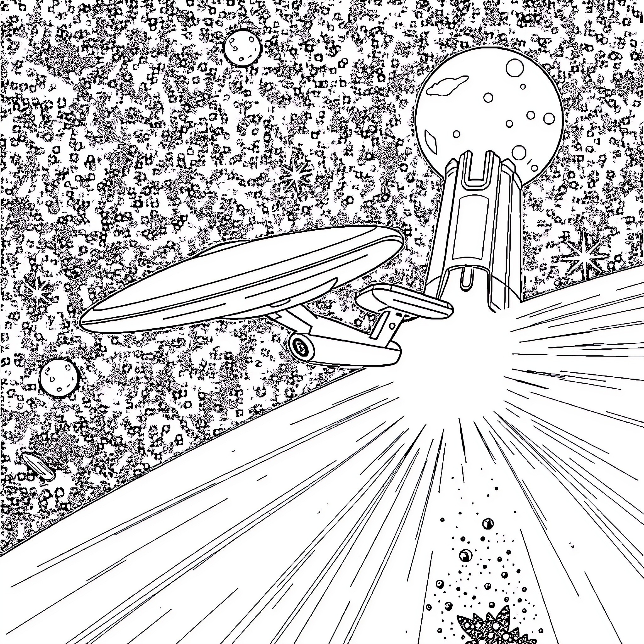 Best Enterprise Coloring Pages (Free Printable PDF)