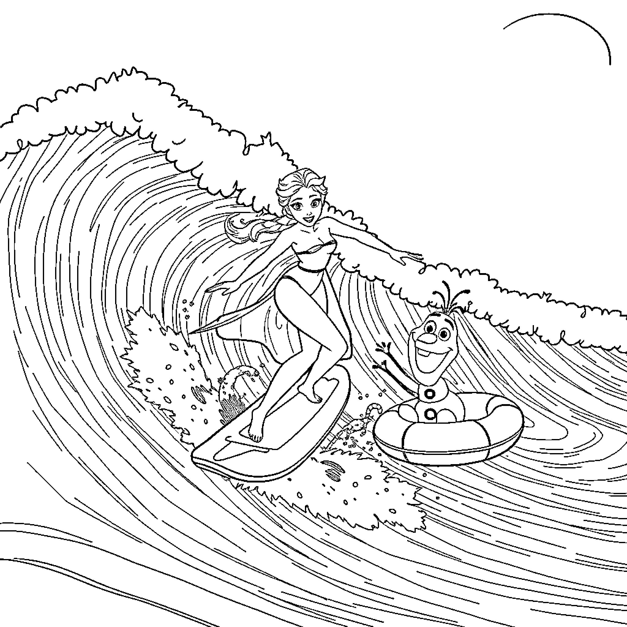Best Elsa Coloring Pages (Free Printable PDF)