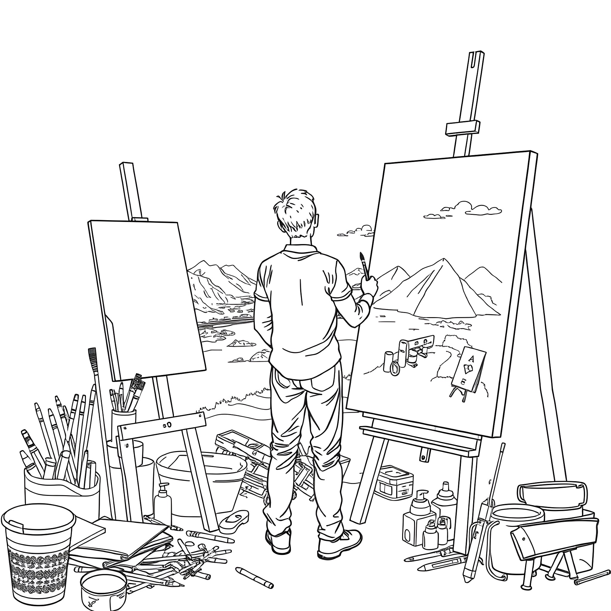 36 Best Male Coloring Pages (Free Printable PDFs)