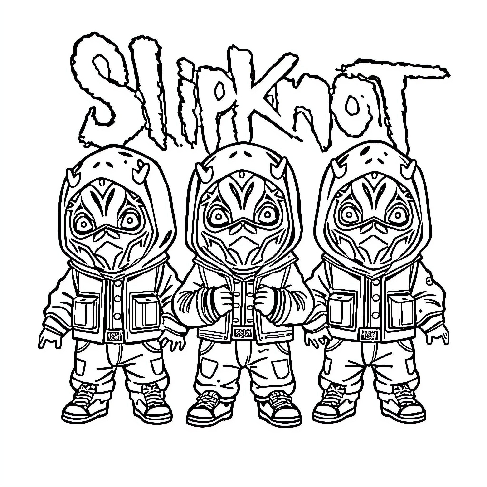 Best Slipknot Coloring Pages (Free Printable PDF)