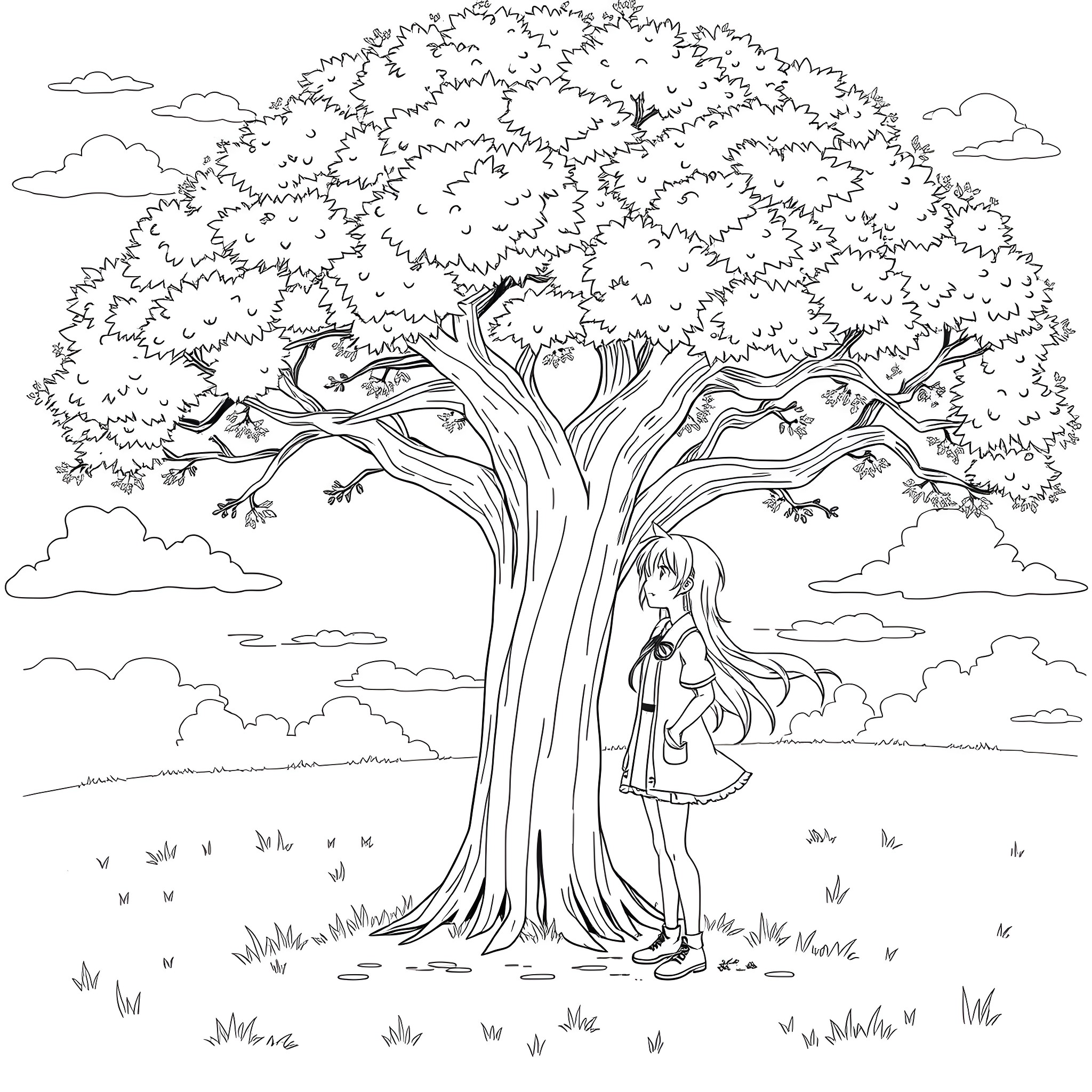 167 Best Anime Coloring Pages (Free Printable PDFs)