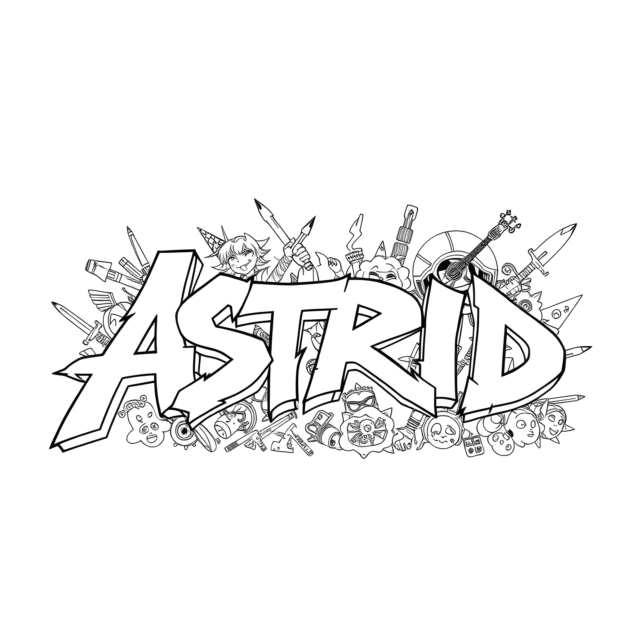 25 Best Astrid Coloring Pages (Free Printable PDFs)