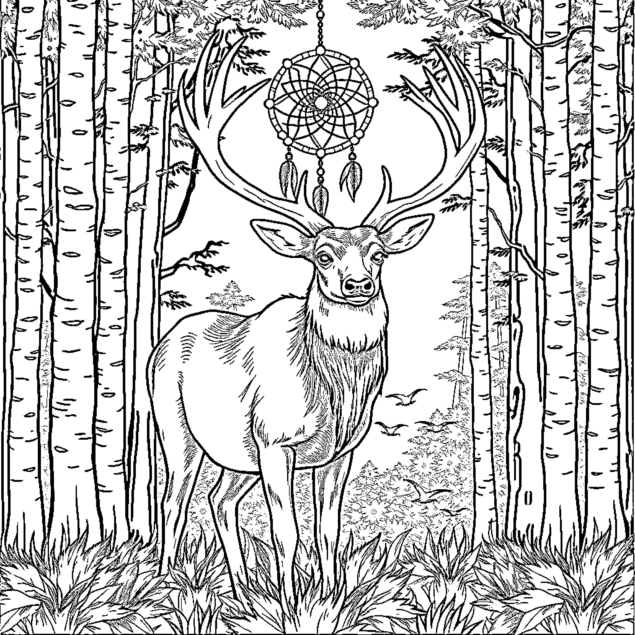 Best Buck Coloring Pages (Free Printable PDF)