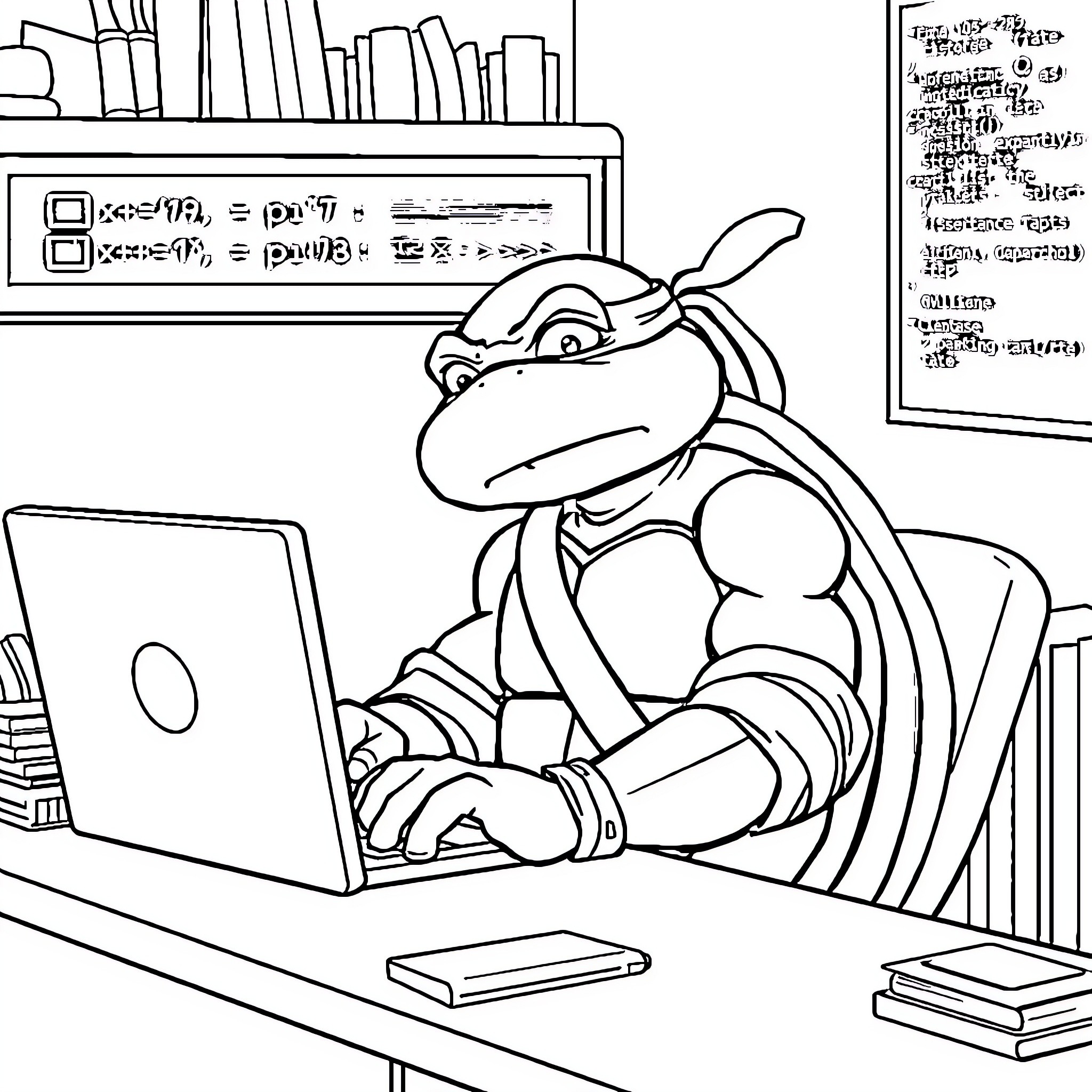 Best Donatello Coloring Pages (Free Printable PDF)