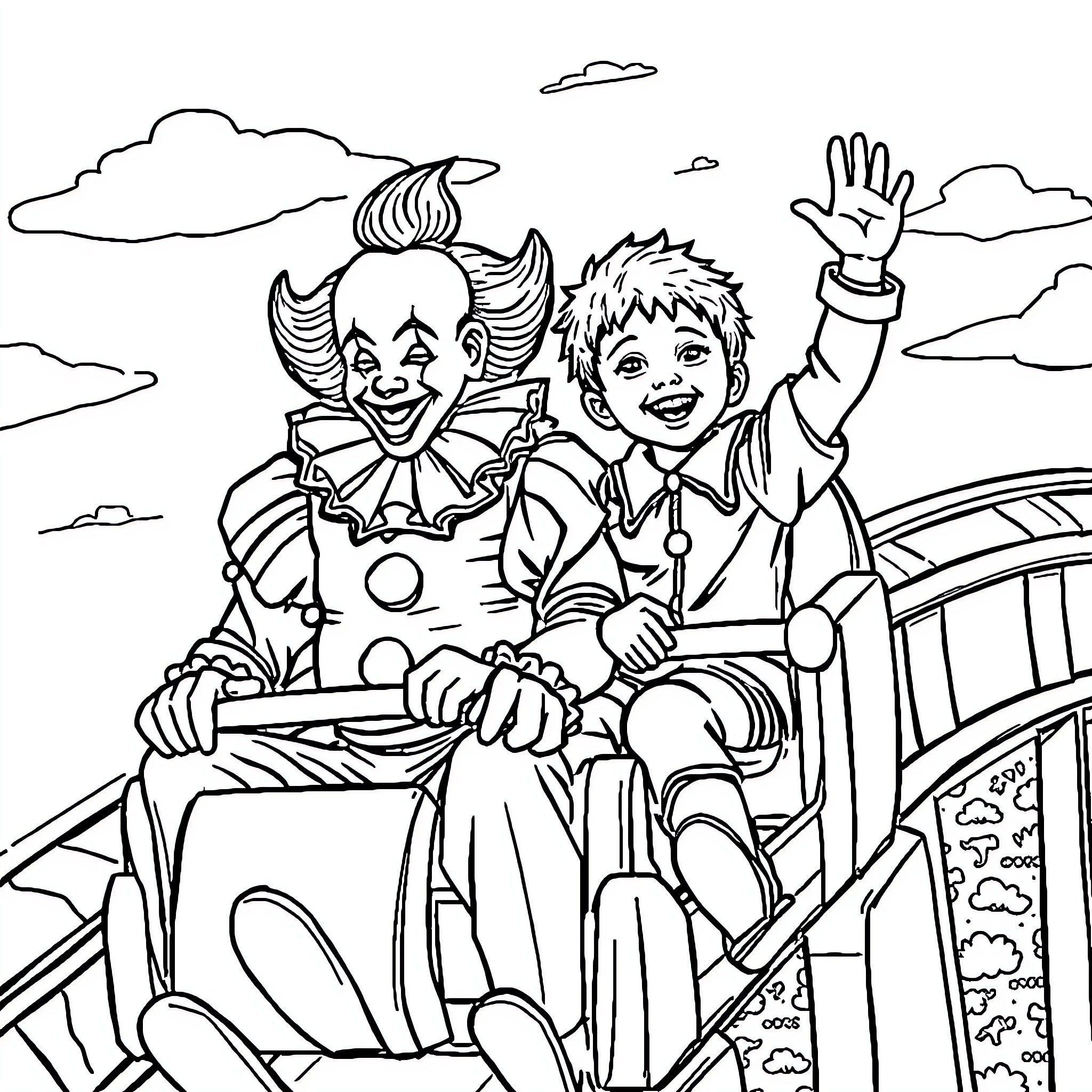 Best Pennywise Coloring Pages (Free Printable PDF)