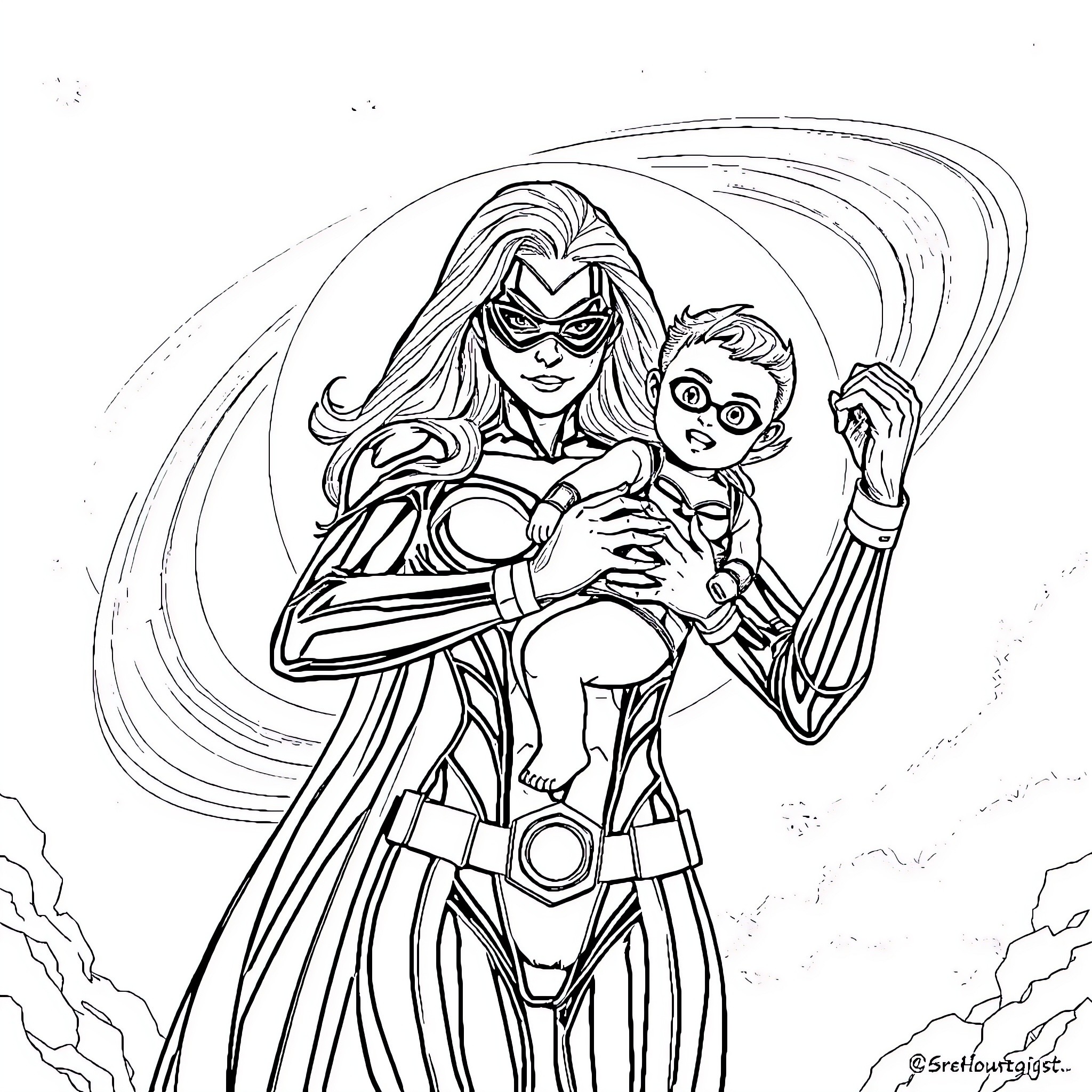 6 Best Atom Eve Coloring Pages (Free Printable PDFs)