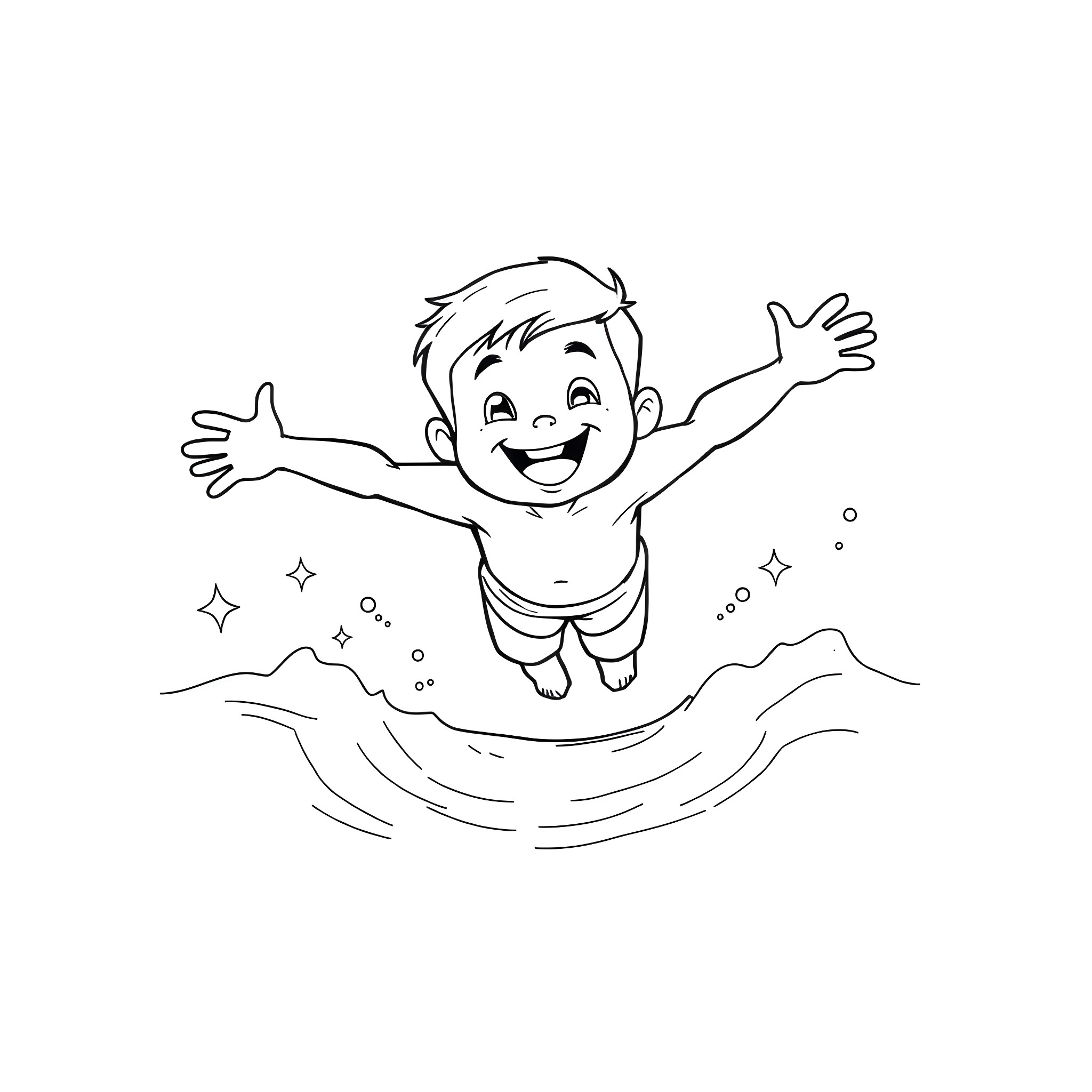 9 Best Swimmer Coloring Pages (Free Printable PDFs)