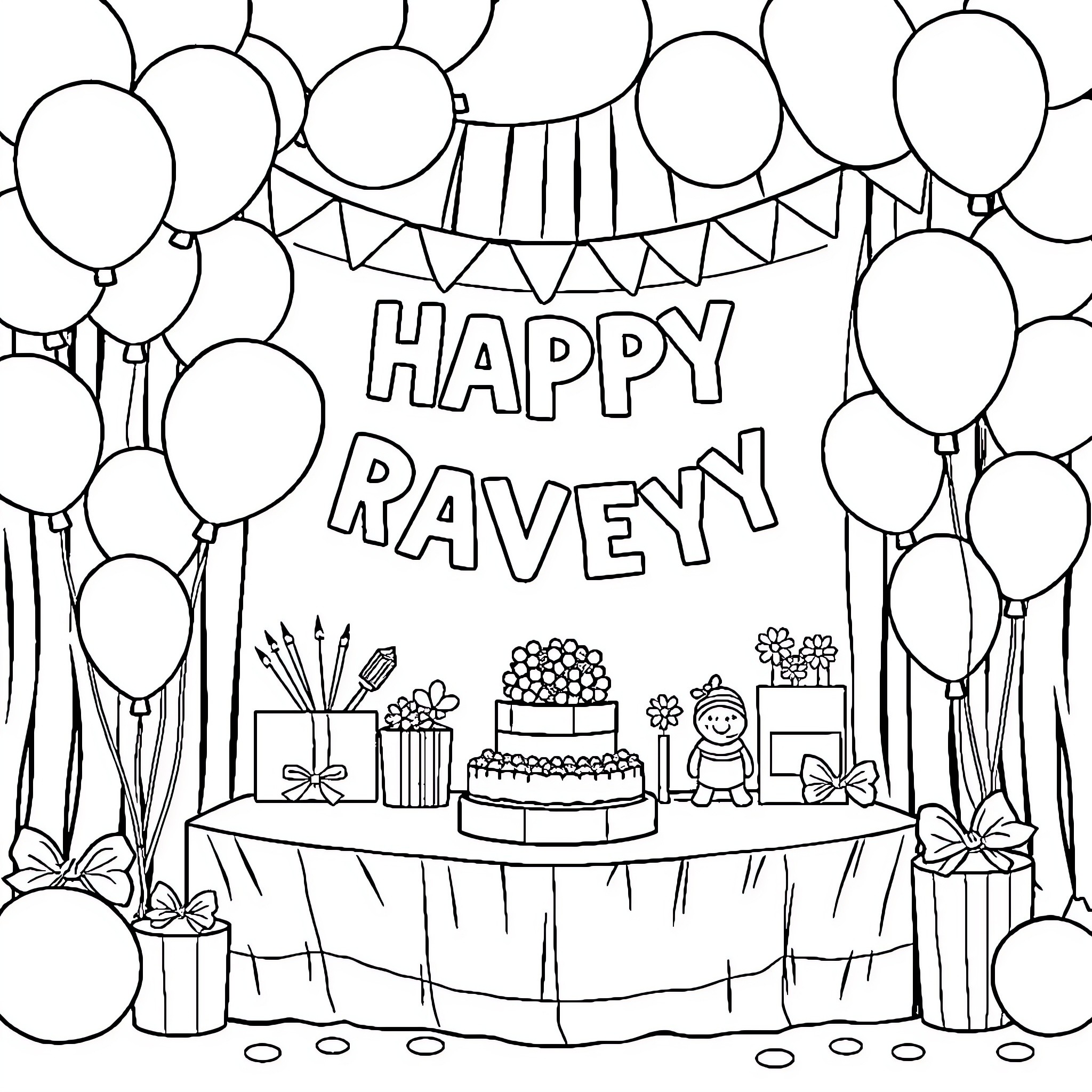 2 Best Gender Reveal Coloring Pages (Free Printable PDFs)
