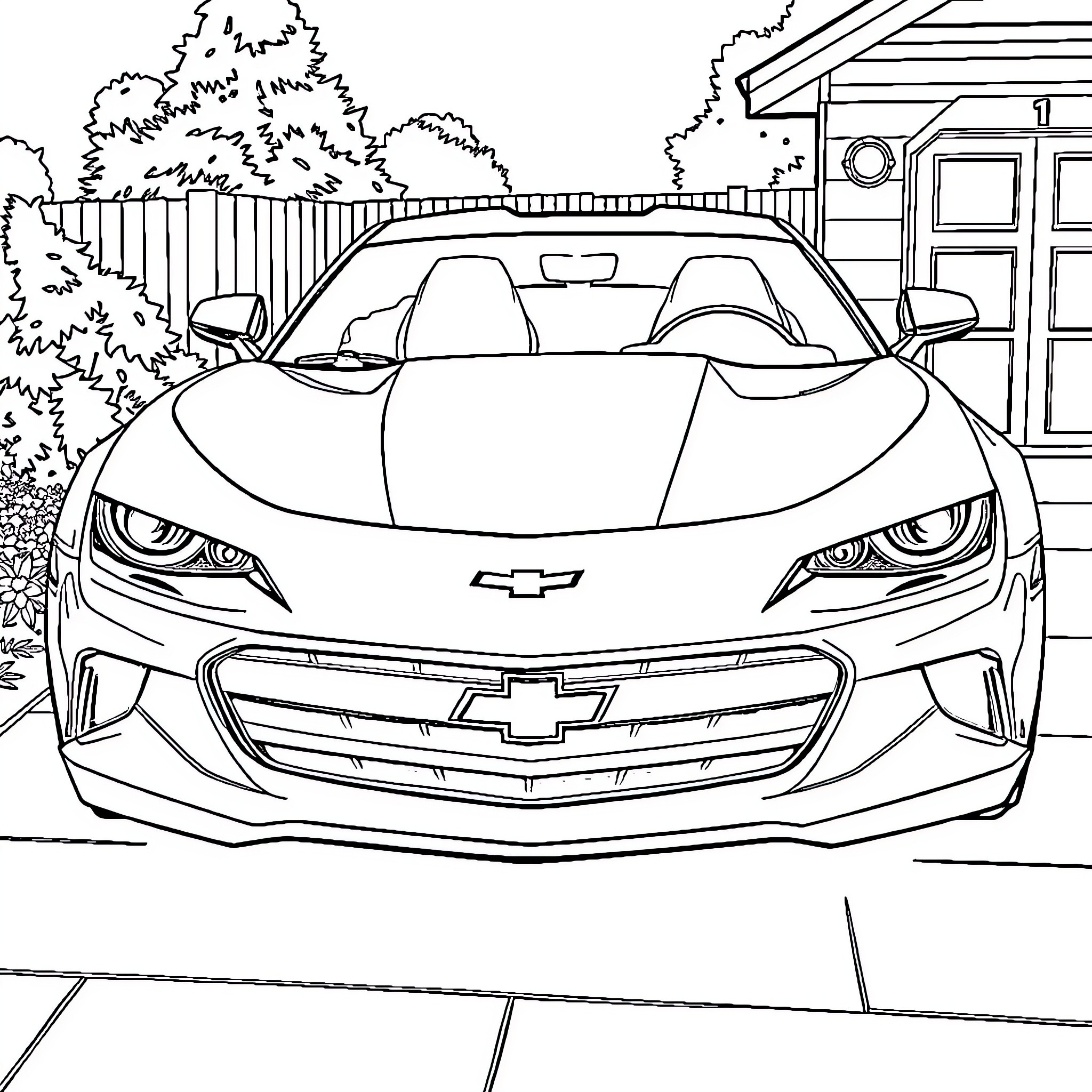 Best Chevrolet Coloring Pages (Free Printable PDF)