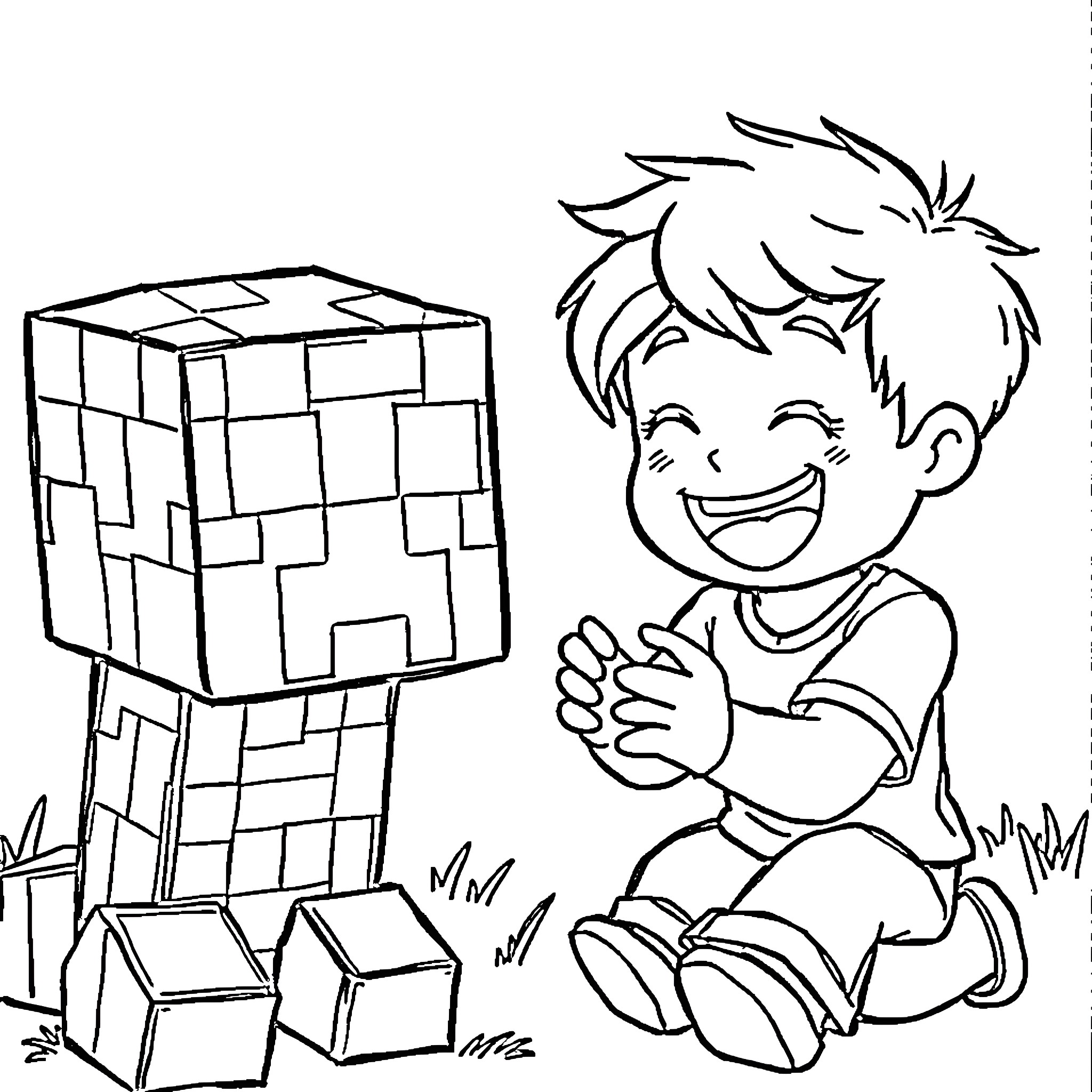 Best Creeper Coloring Pages (Free Printable PDF)