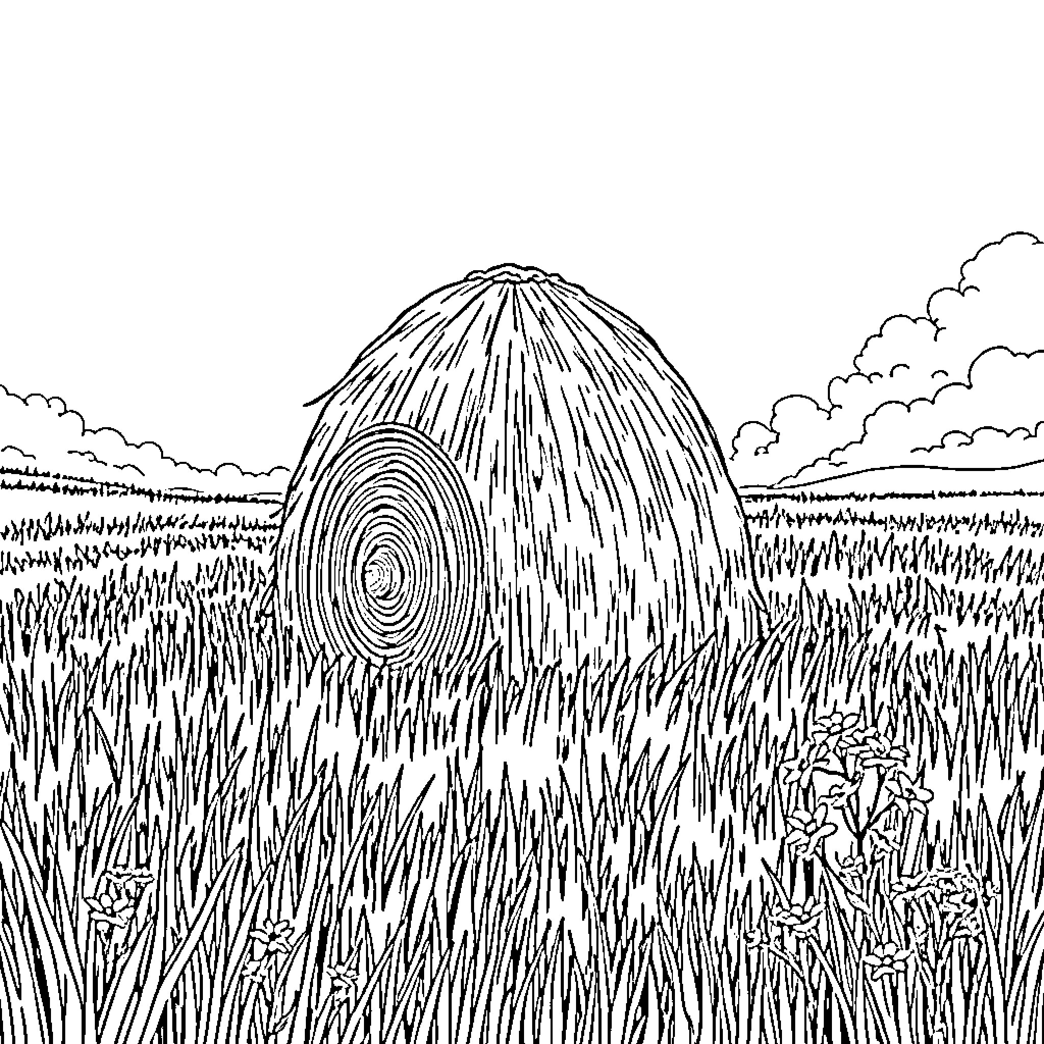 Best Haystack Coloring Pages (Free Printable PDF)