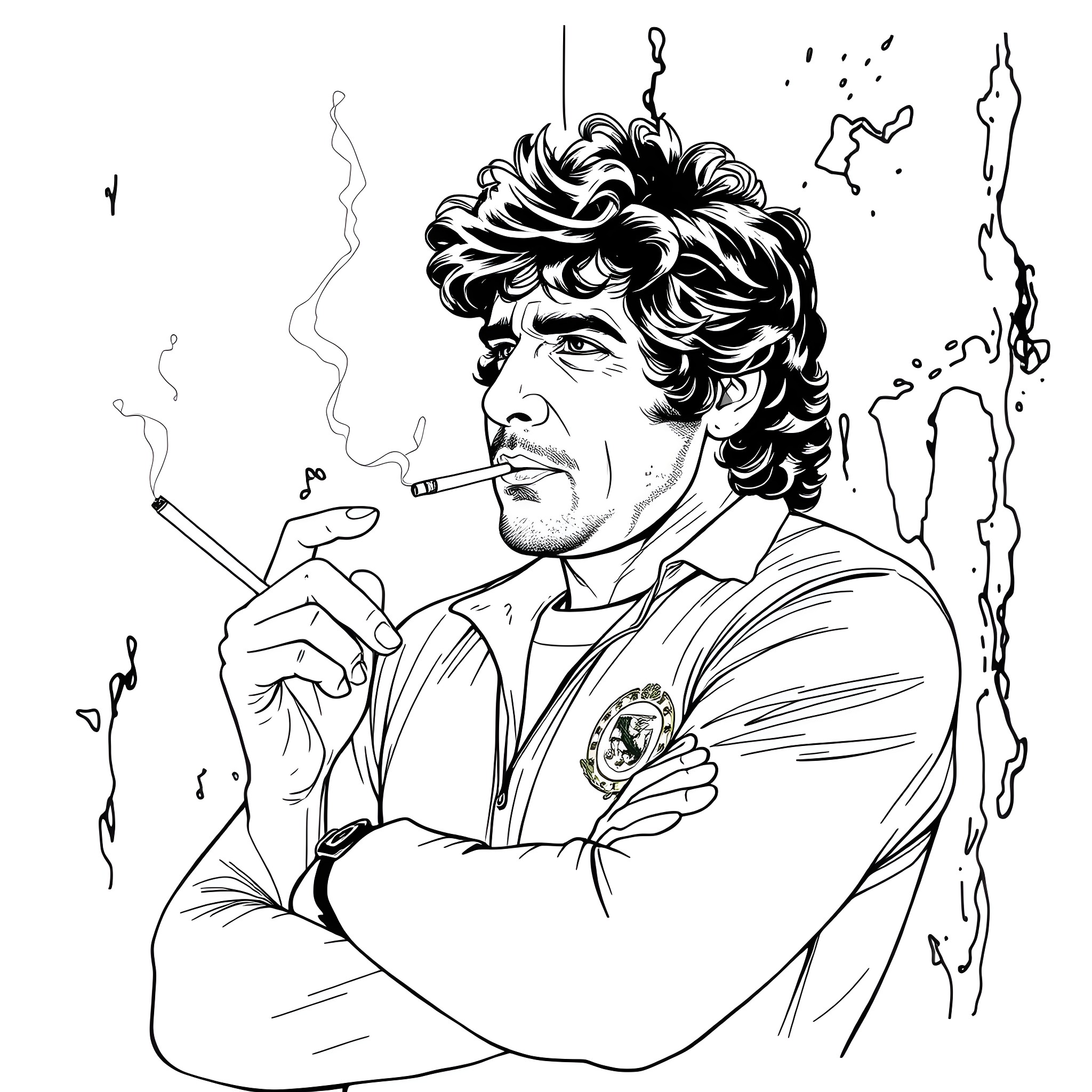 1 Best Cricketer Coloring Pages (Free Printable PDFs)