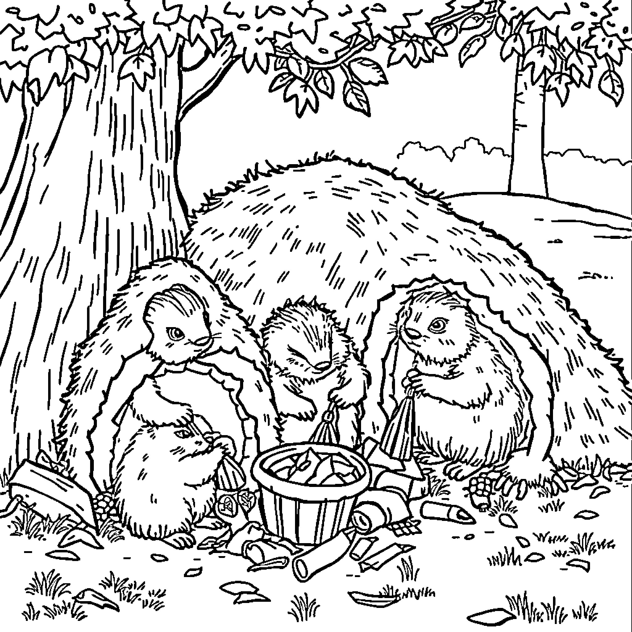 Best Womble Coloring Pages (Free Printable PDF)