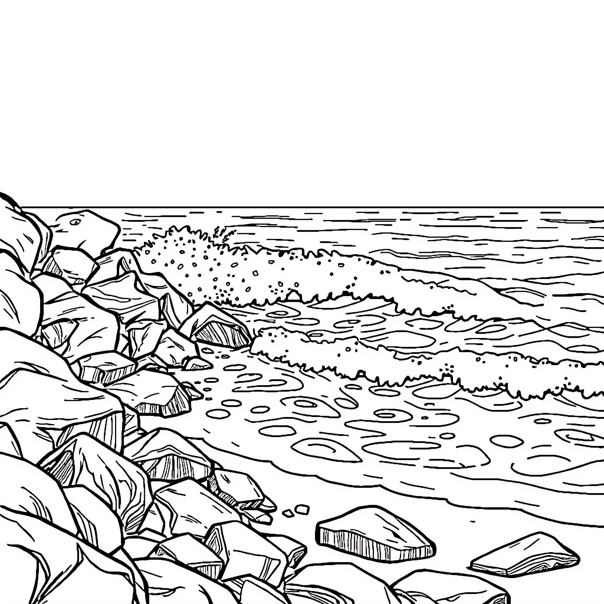 Best Wave Coloring Pages (Free Printable PDF)