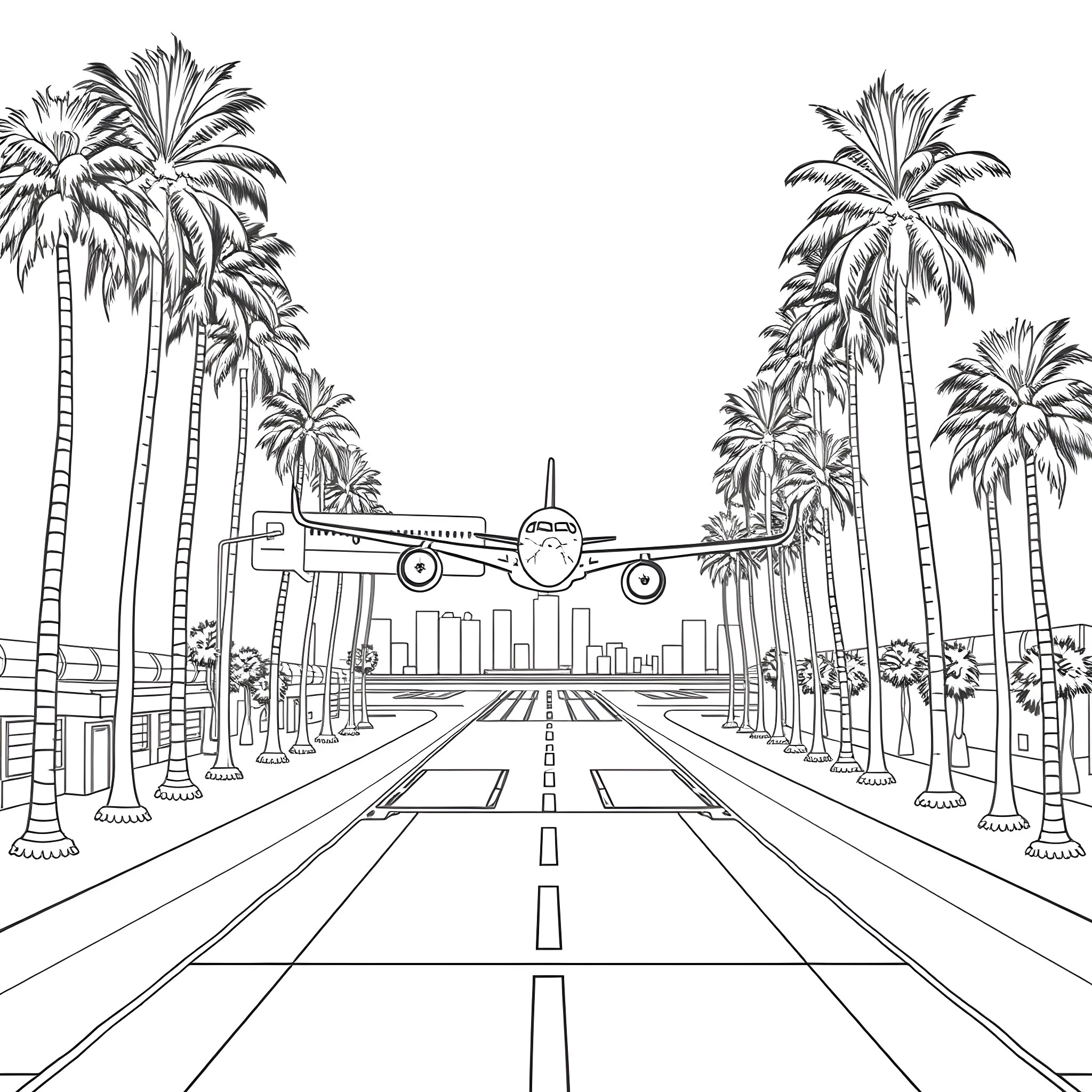 Best Airbus Coloring Pages (Free Printable PDF)
