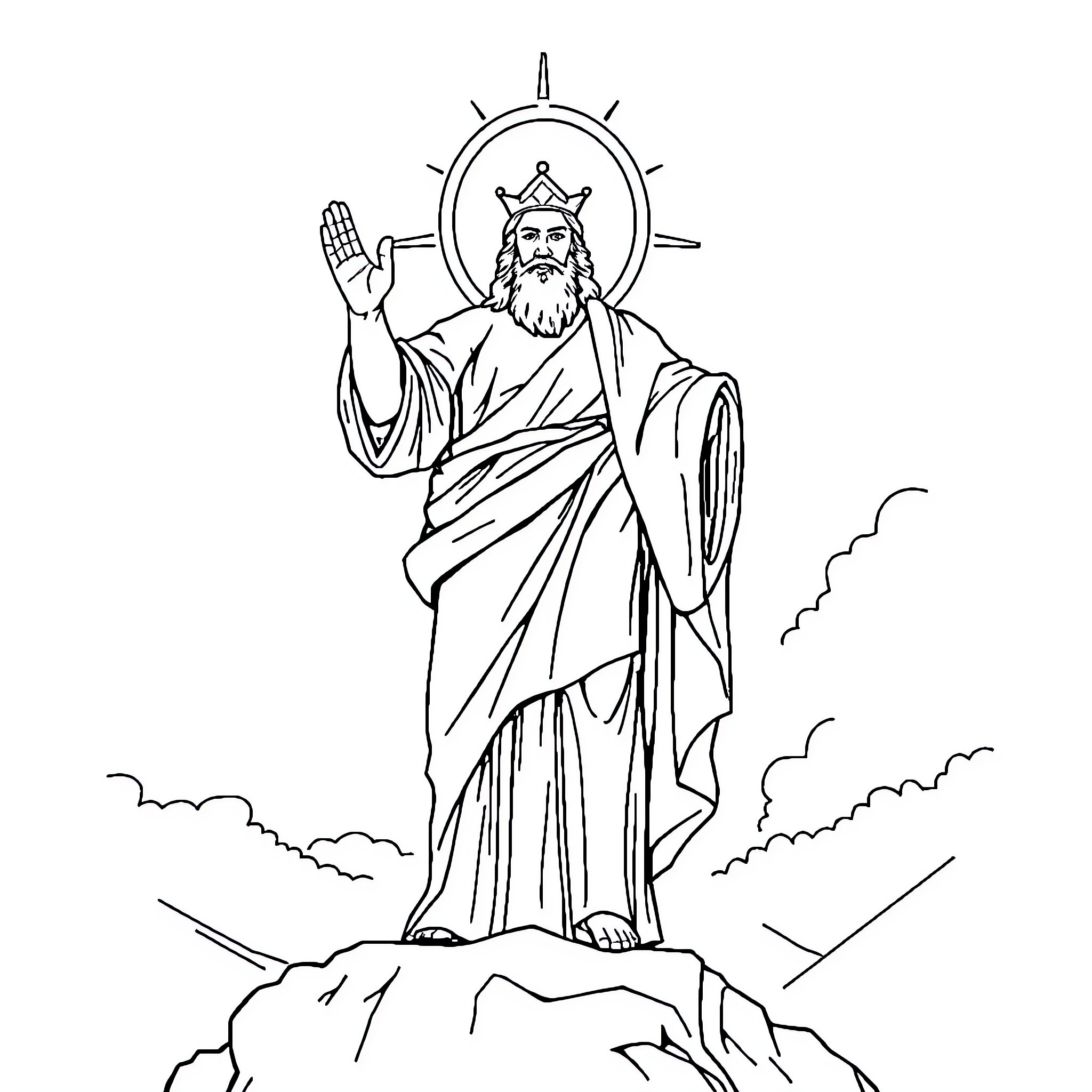Best God Coloring Pages (Free Printable PDF)