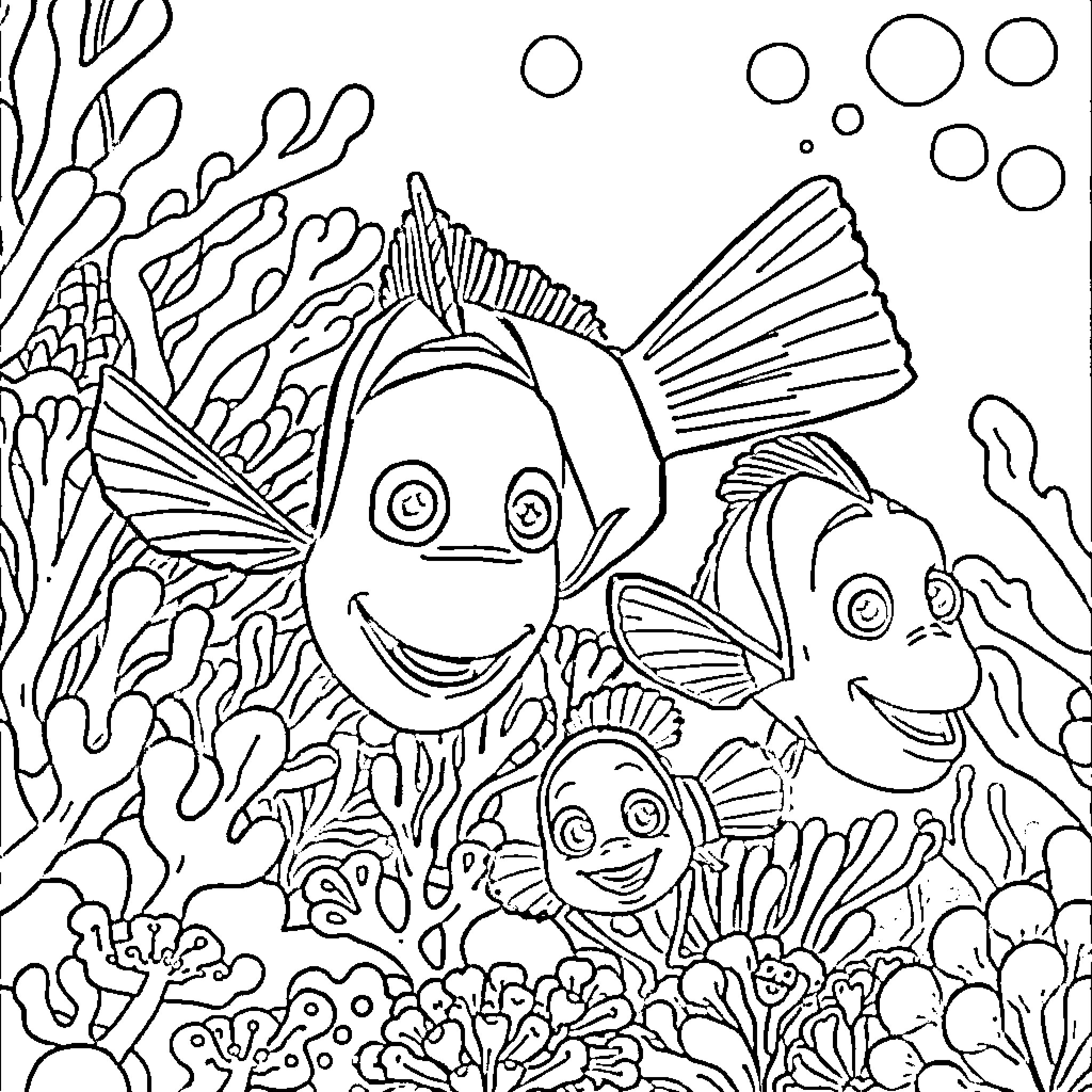 Best Nemo Coloring Pages (Free Printable PDF)