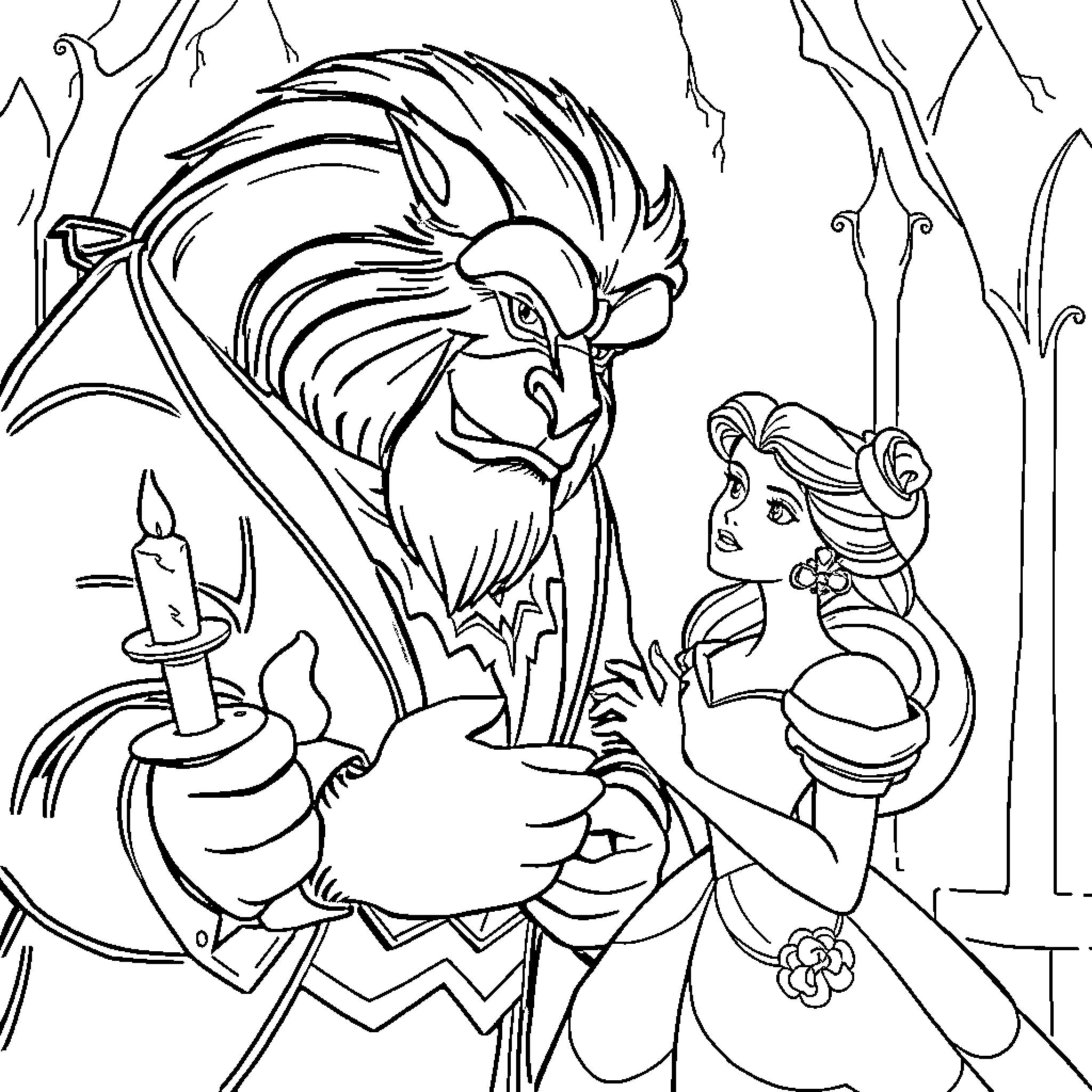 Best Beast Coloring Pages (Free Printable PDF)