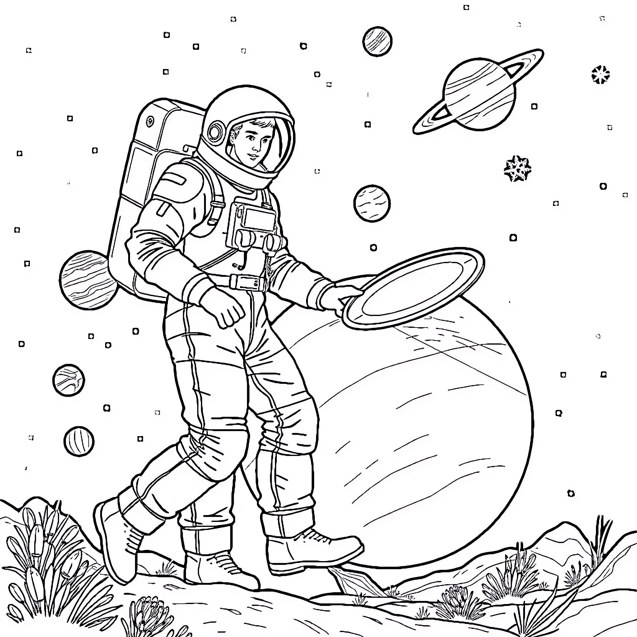 Best Man Coloring Pages (Free Printable PDF)